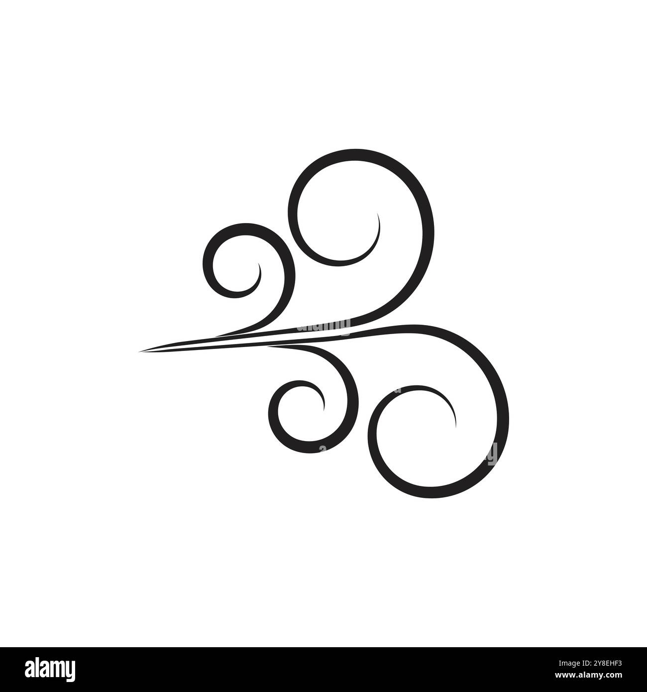 Wind logo vector symbol design Stock Vector Image & Art - Alamy