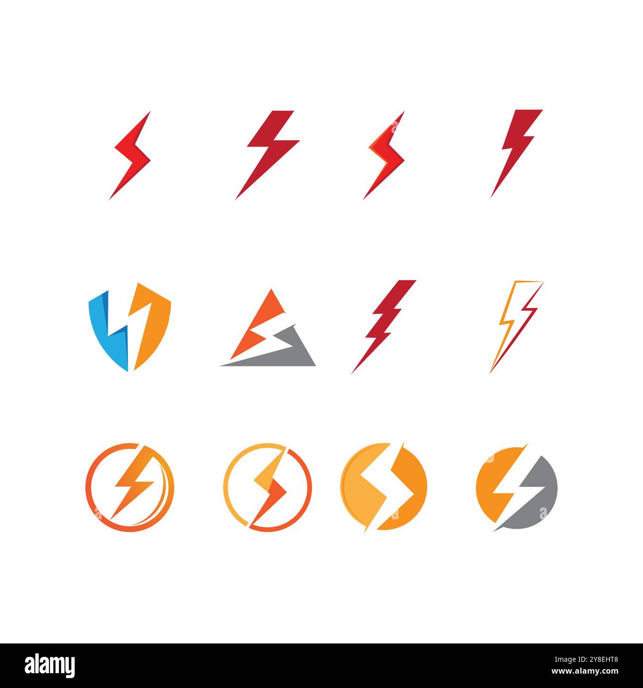 Light logo vector template and symbol Stock Vector Image & Art - Alamy