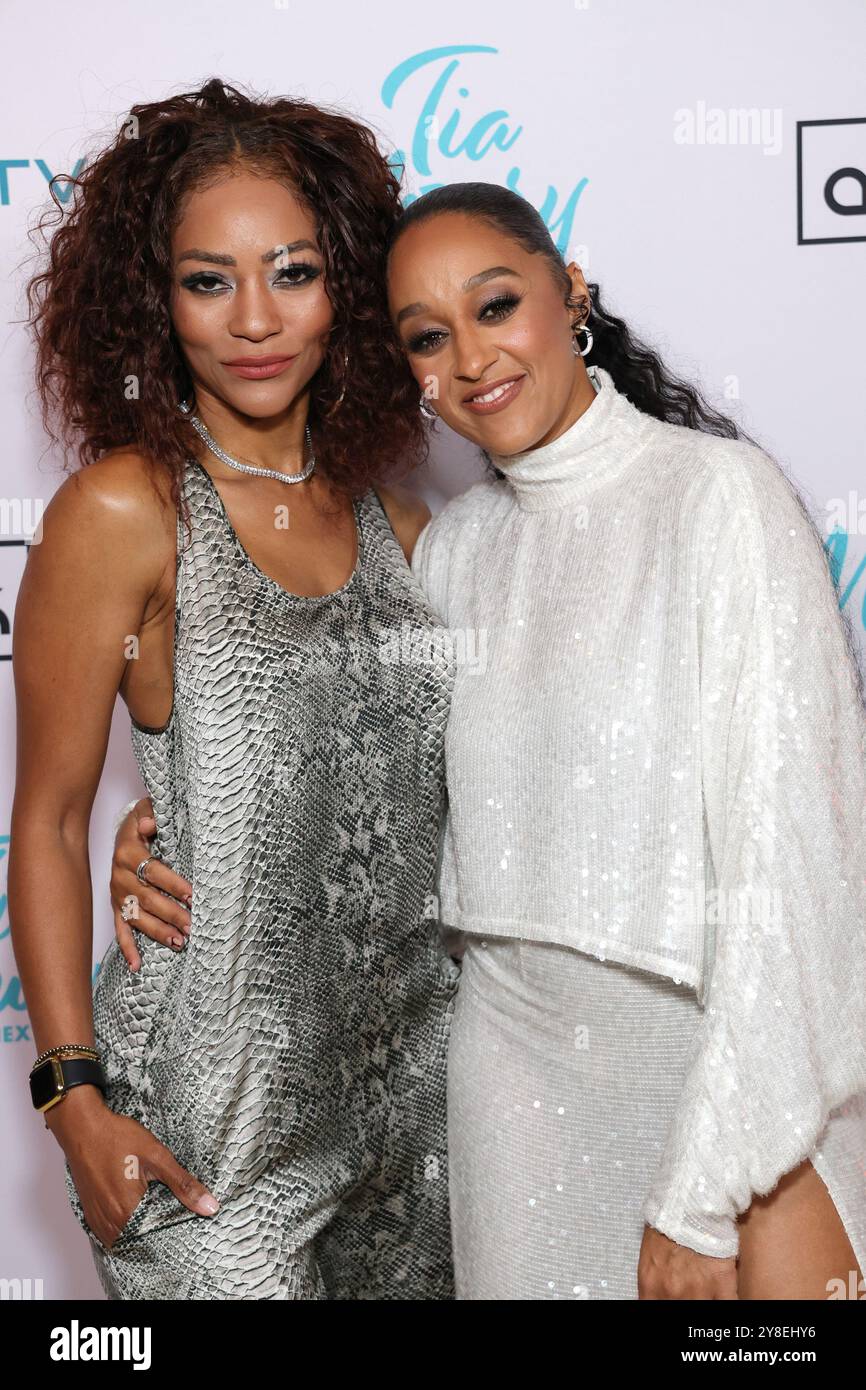 Los Angeles, Ca. 4th Oct, 2024. Natasha Marc and Tia Mowry at Tia Mowry ...