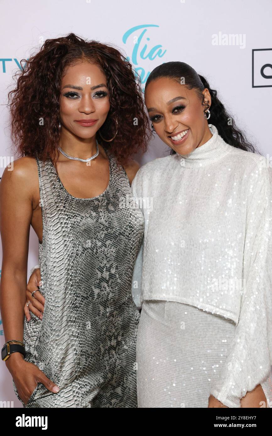 Los Angeles, Ca. 4th Oct, 2024. Natasha Marc and Tia Mowry at Tia Mowry ...