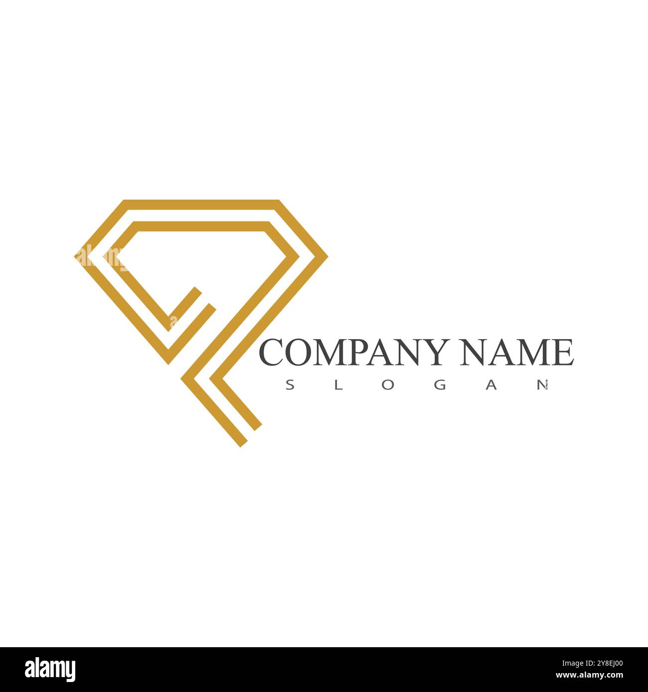Diamond logo vector template and symbol Stock Vector Image & Art - Alamy