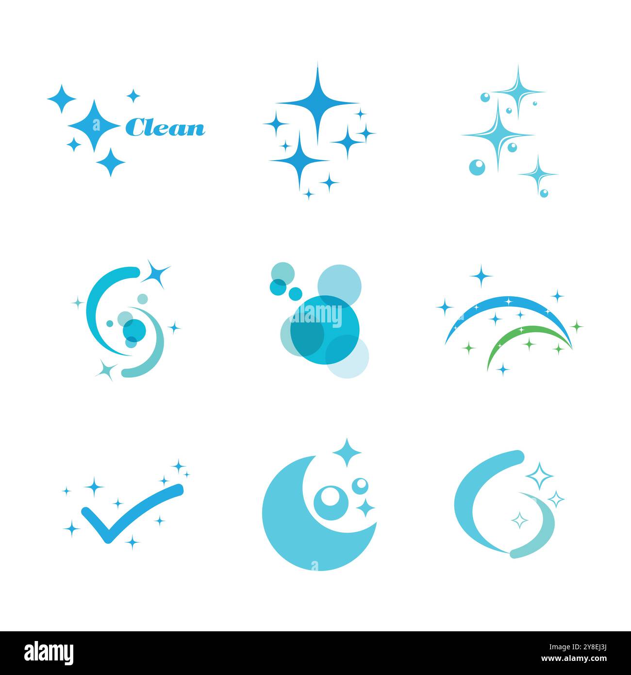 Cleaning logo vector template symbol design Stock Vector Image & Art ...