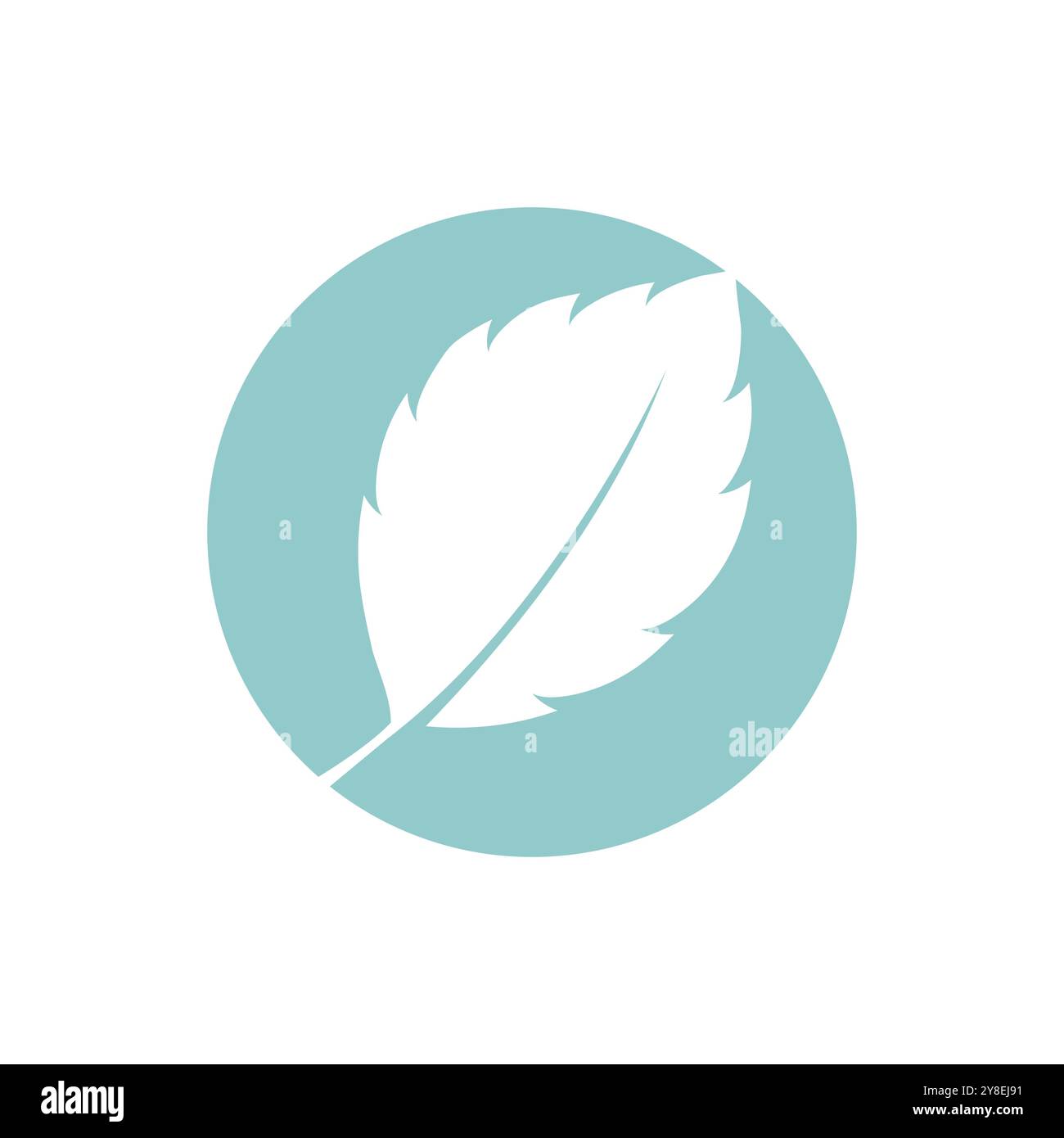 Mint leaf logo vector element template and symbol Stock Vector Image ...