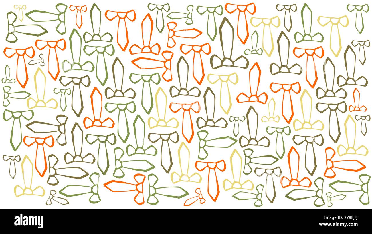 Tie abstract design in Cut Out Stock Images & Pictures - Alamy