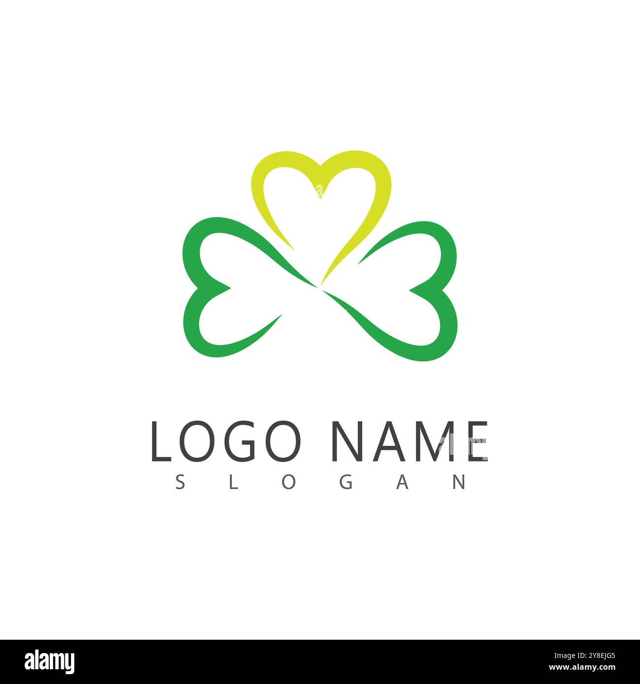 Clover logo vector template nature and symbol Stock Vector Image & Art ...