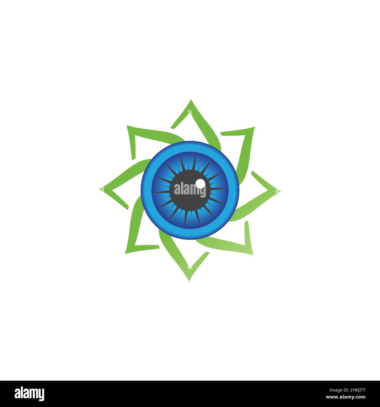 Eye logo vector illustration business element and symbol design Stock ...