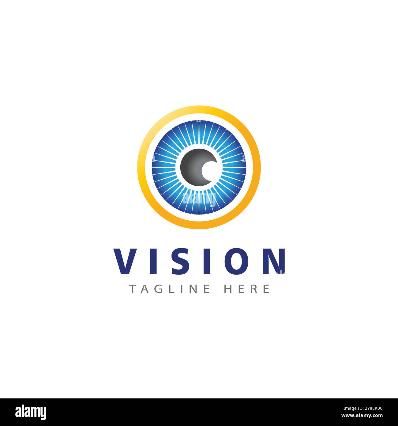 Eye logo vector illustration business element and symbol design Stock ...