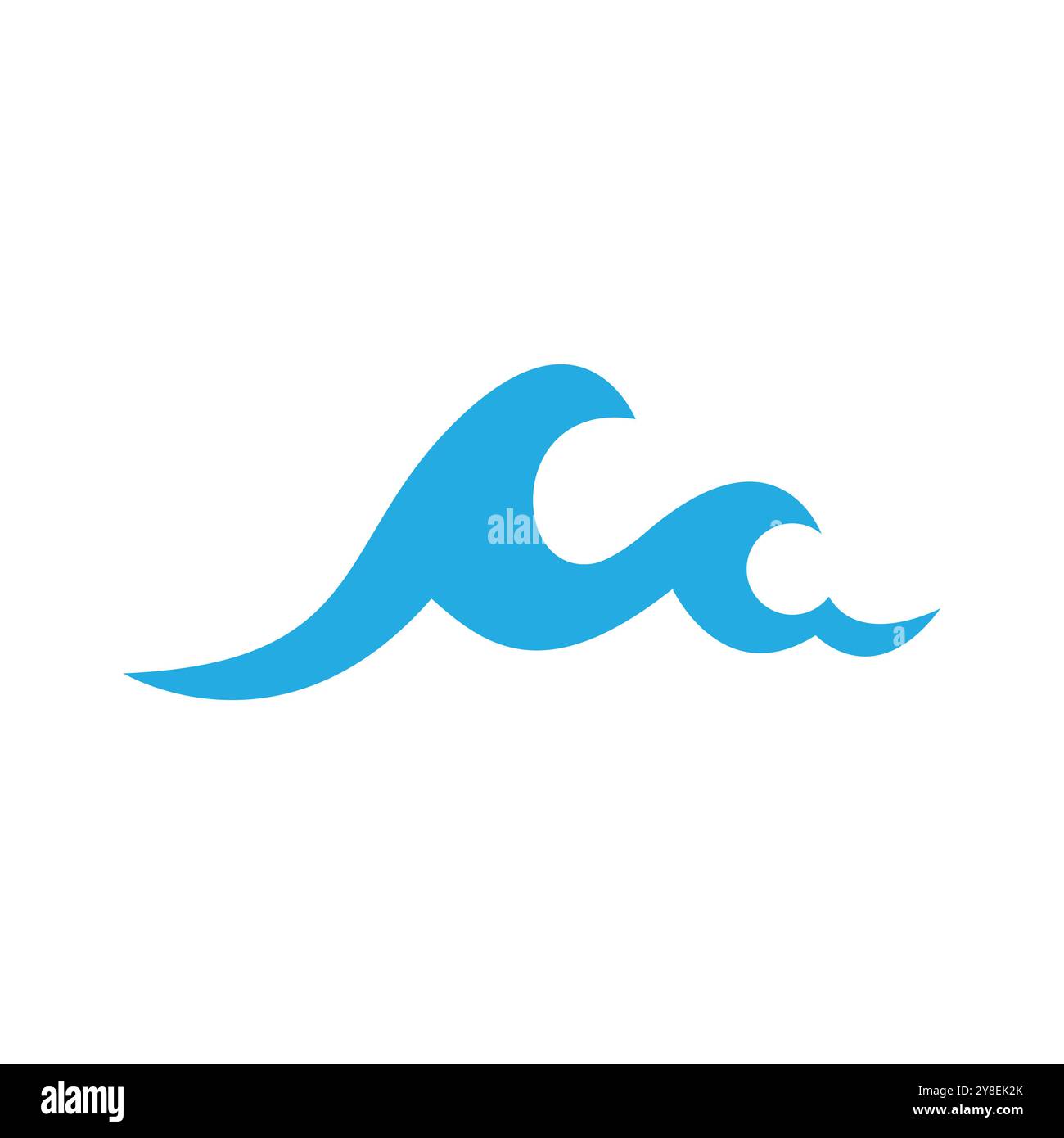 Wave logo vector template and symbol Stock Vector Image & Art - Alamy