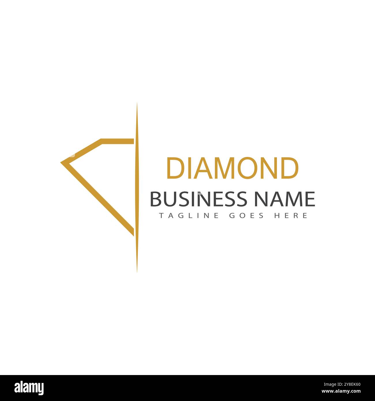 Diamond logo vector template and symbol Stock Vector Image & Art - Alamy