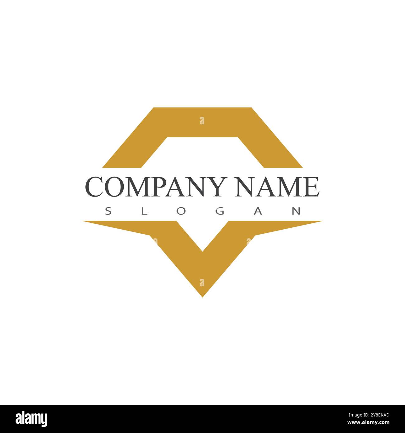 Diamond logo vector template and symbol Stock Vector Image & Art - Alamy