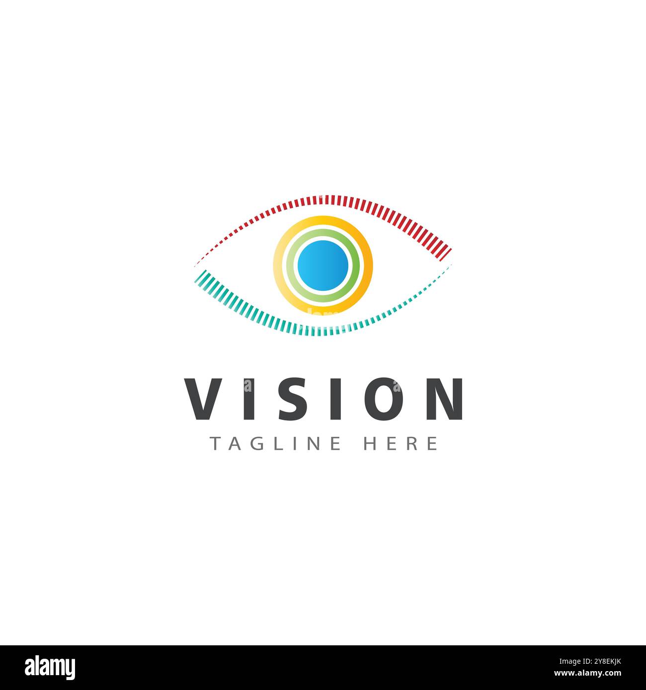 Eye logo vector illustration business element and symbol design Stock ...