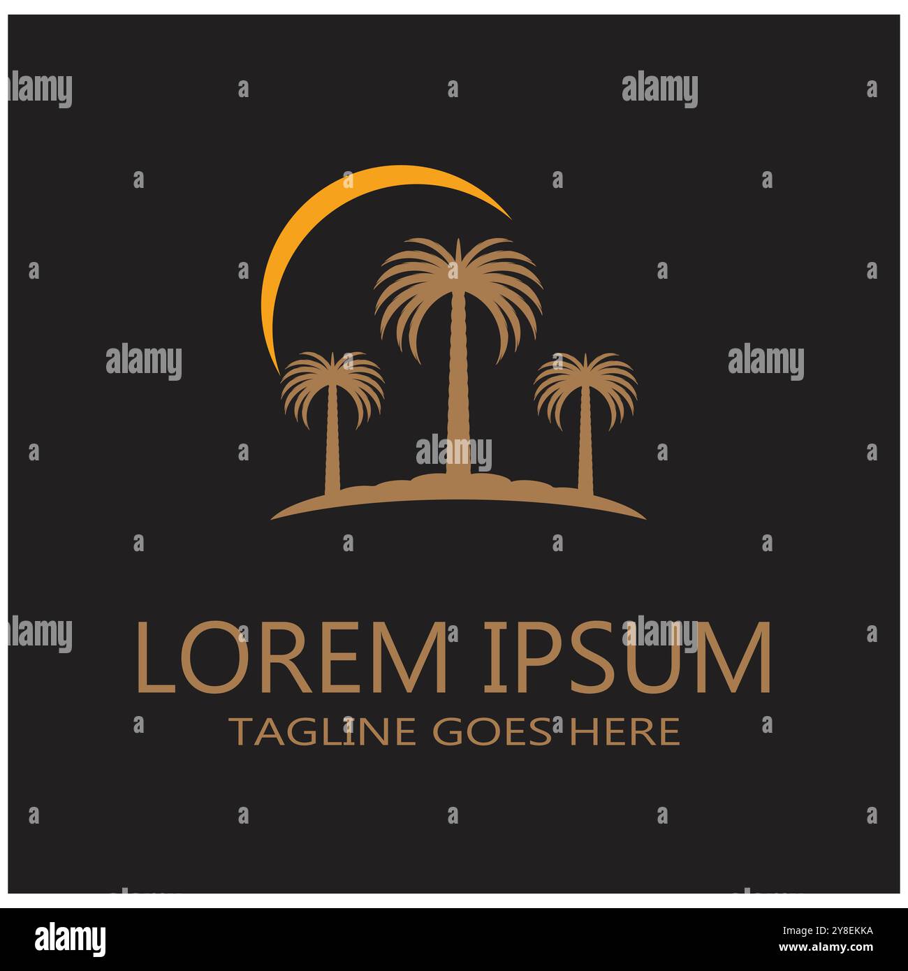 Dates tree Logo Template vector symbol design Stock Vector Image & Art ...