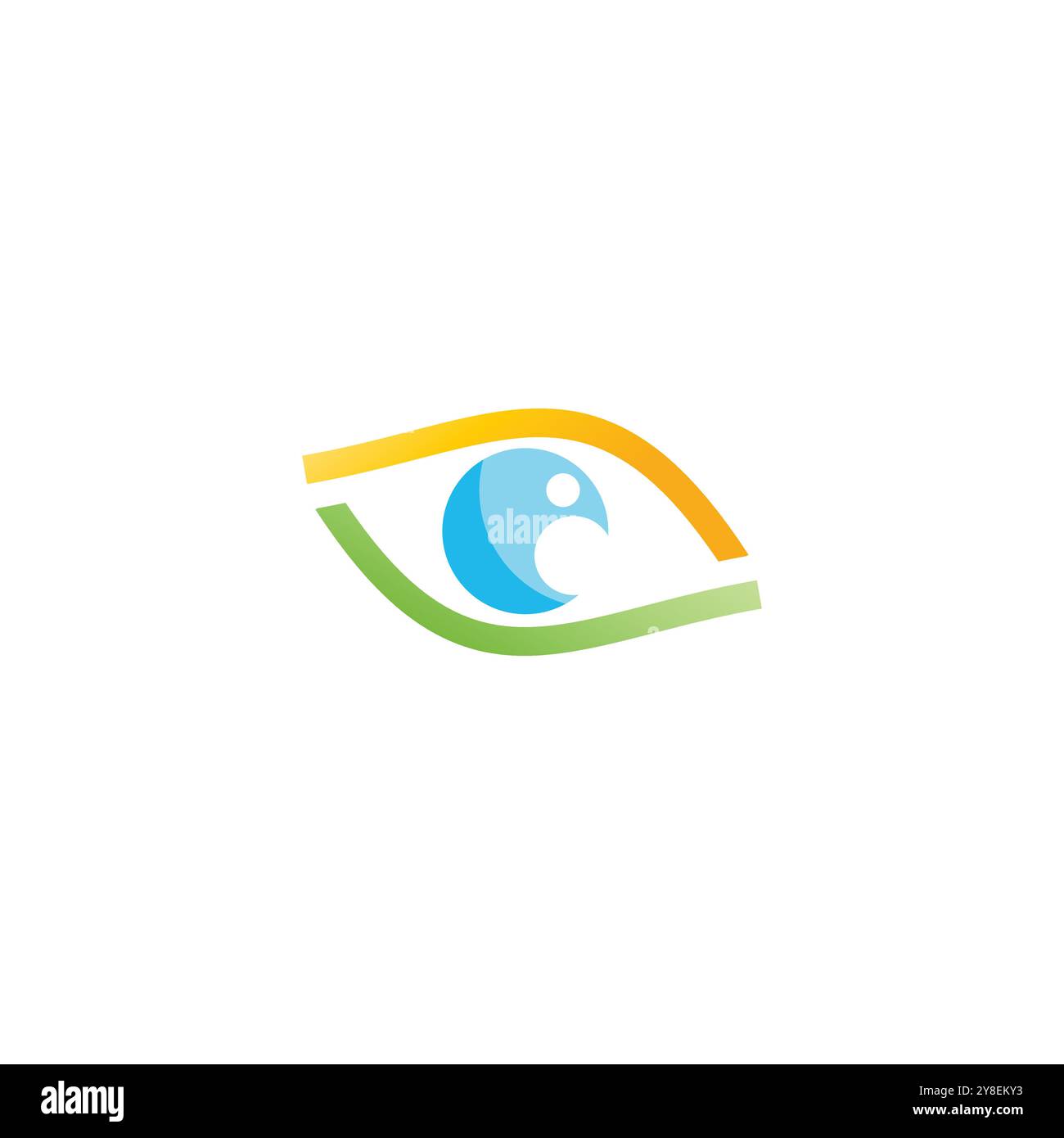 Eye logo vector illustration business element and symbol design Stock ...