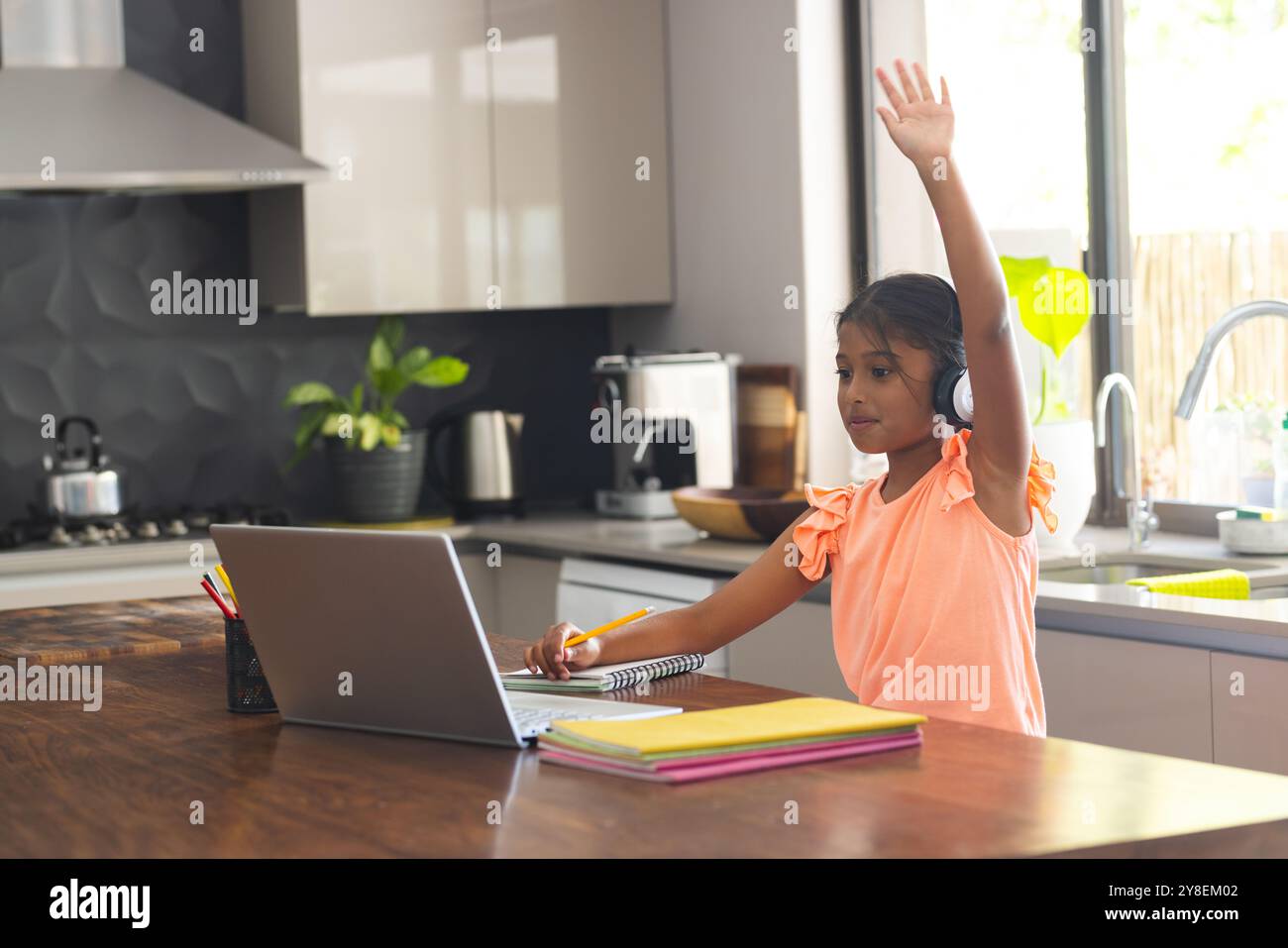 Online classroom remote learning hi-res stock photography and images ...