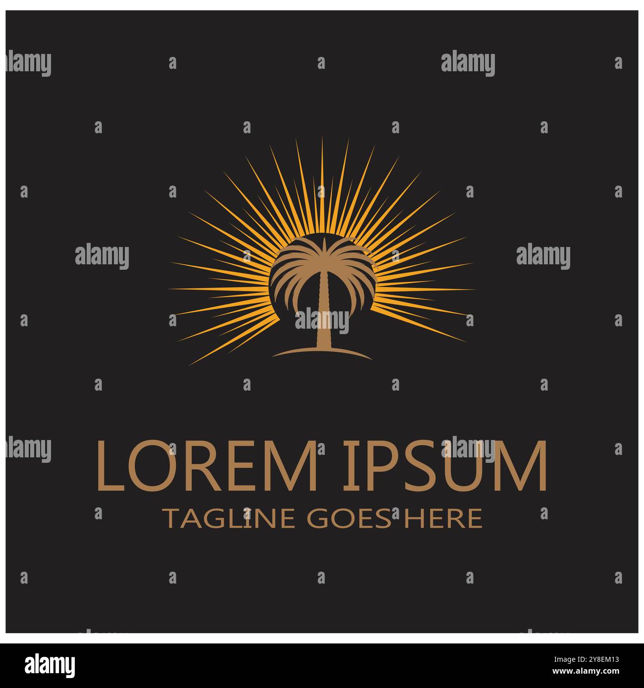 Dates tree Logo Template vector symbol design Stock Vector Image & Art ...