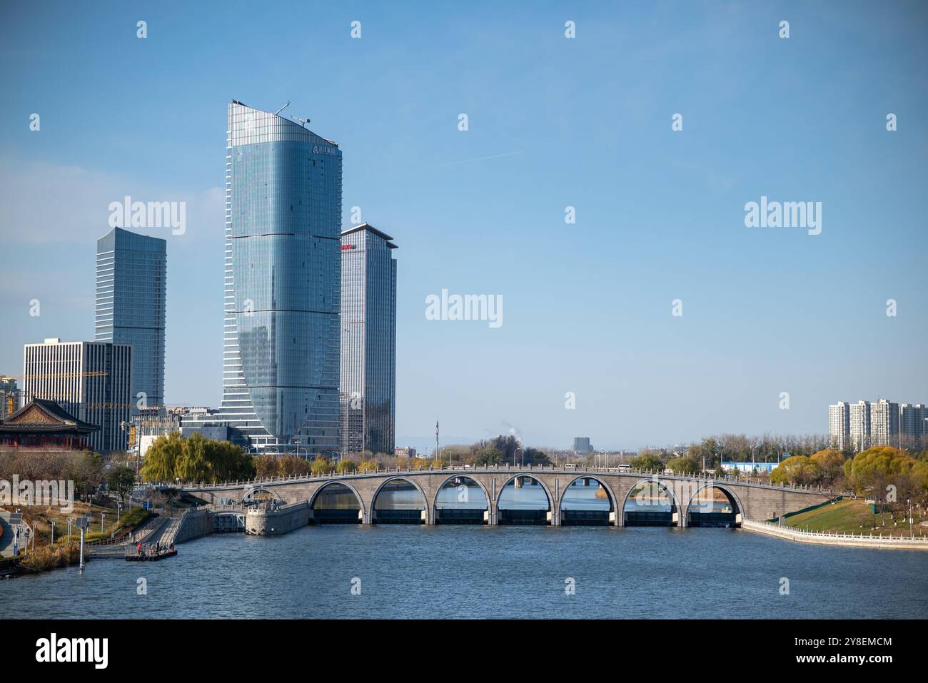 Skyline and tourism design high rise building outdoors and financial ...