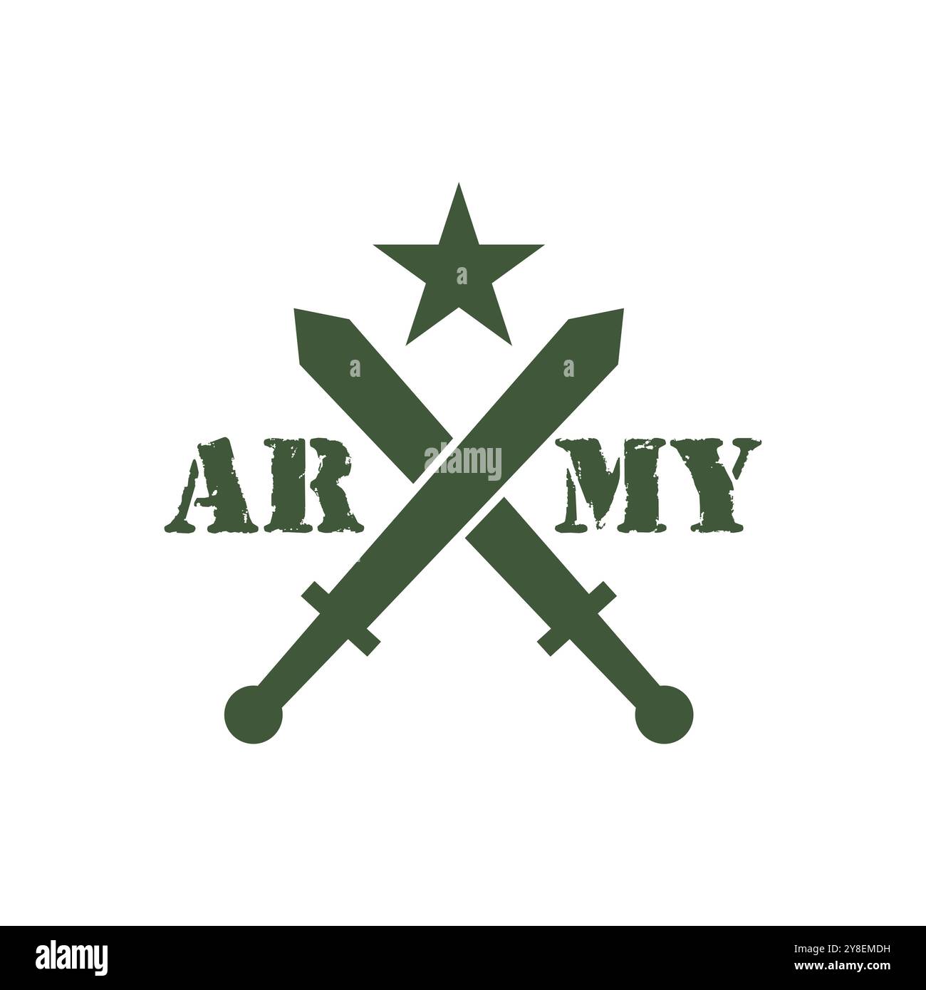 Army logo vector military template symbol design Stock Vector Image ...