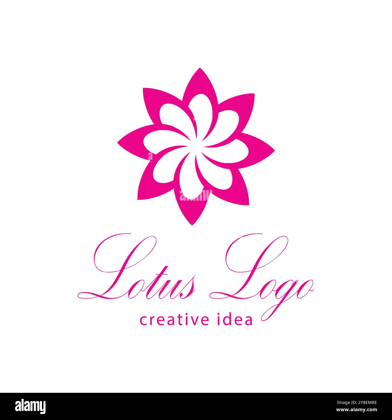 Lotus logos vector template symbol element nature Stock Vector Image ...