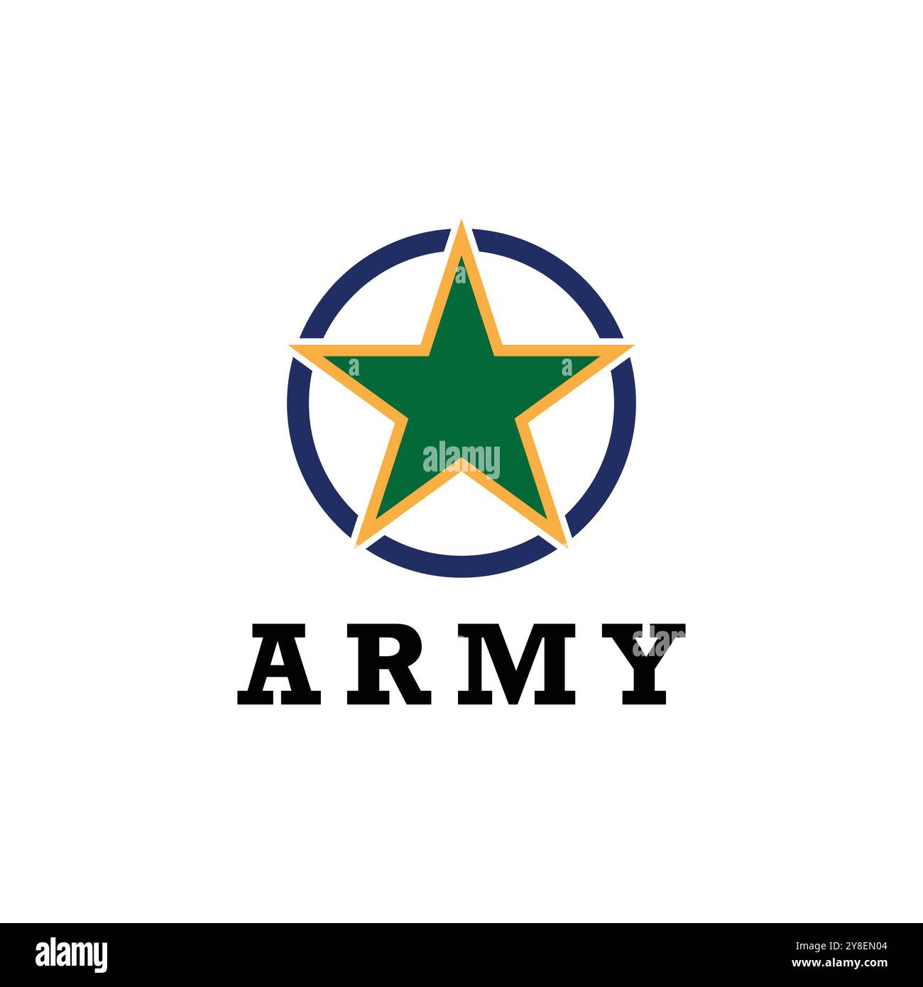 Army logo vector military template symbol design Stock Vector Image ...