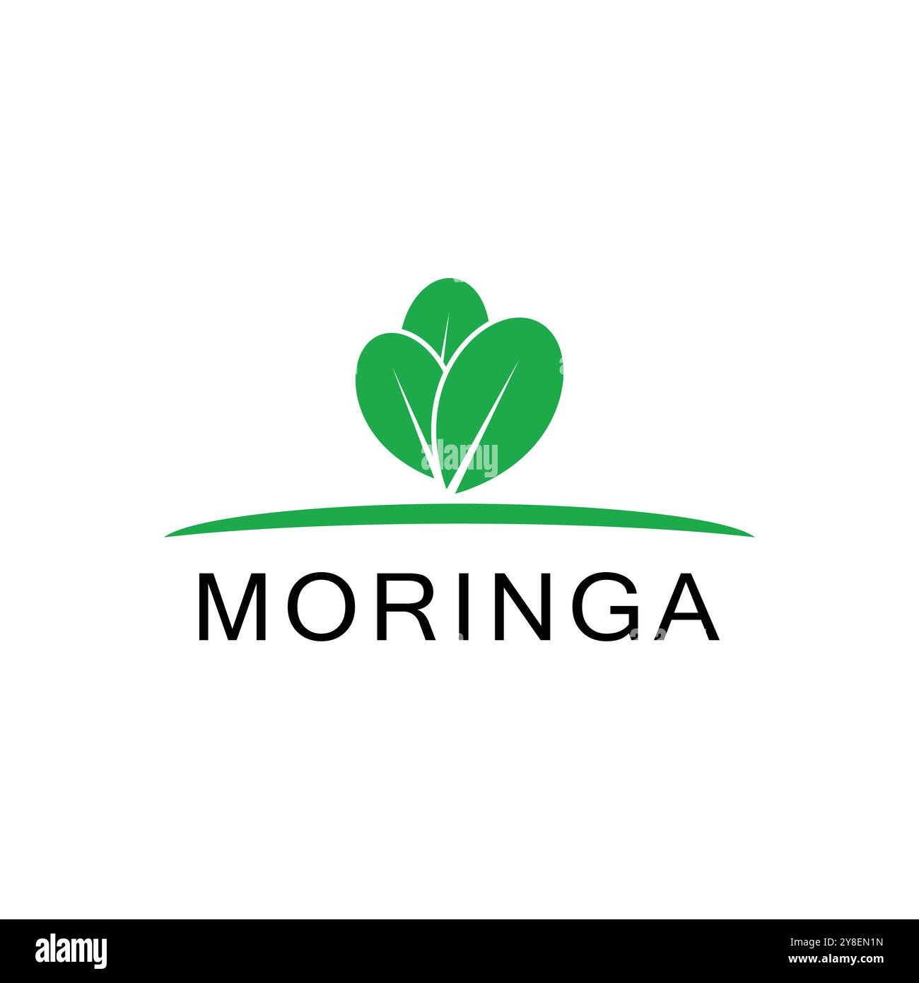 Moringa logo vector template symbol nature Stock Vector Image & Art - Alamy