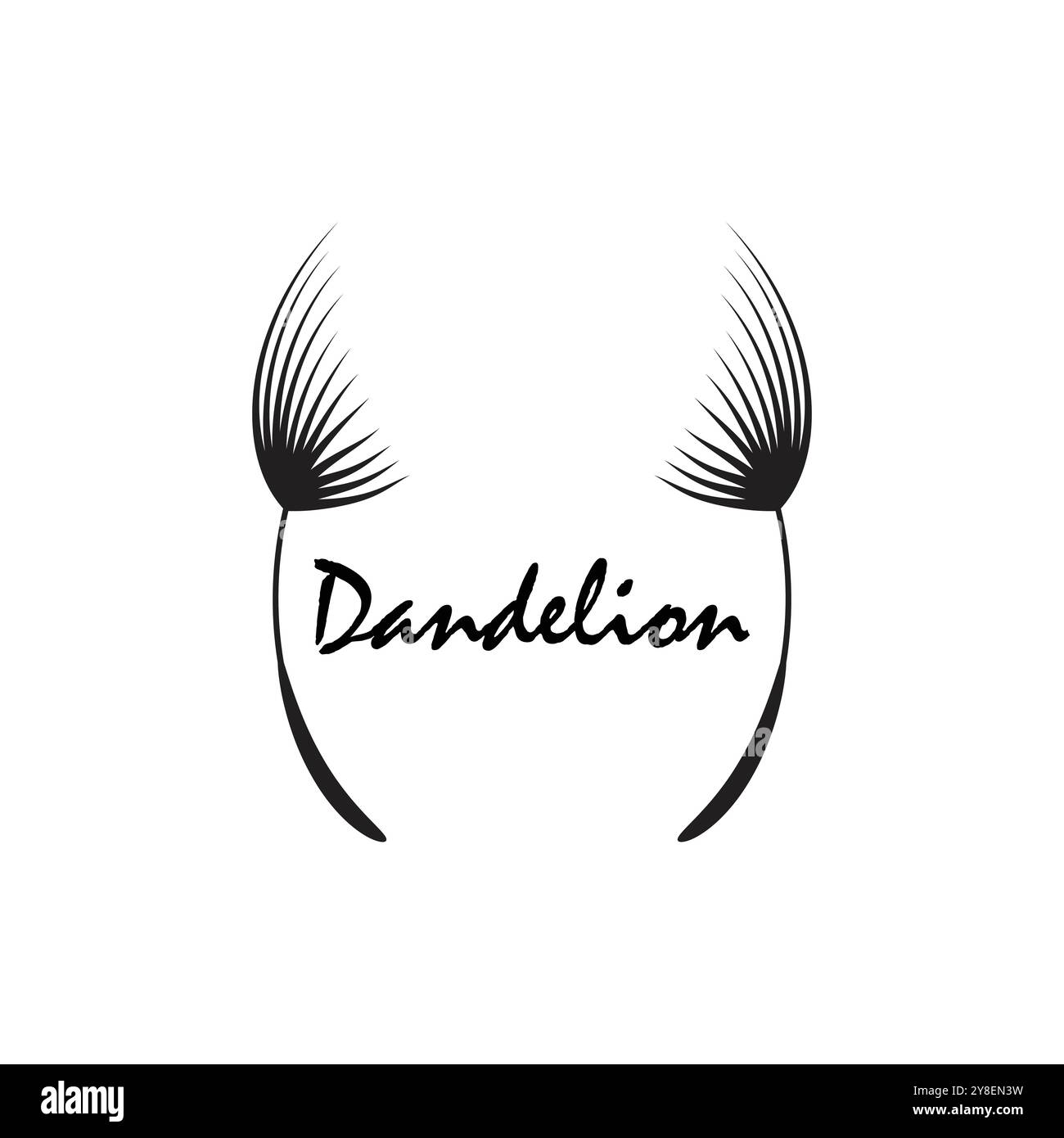 dandelion logo vector symbol design Stock Vector Image & Art - Alamy