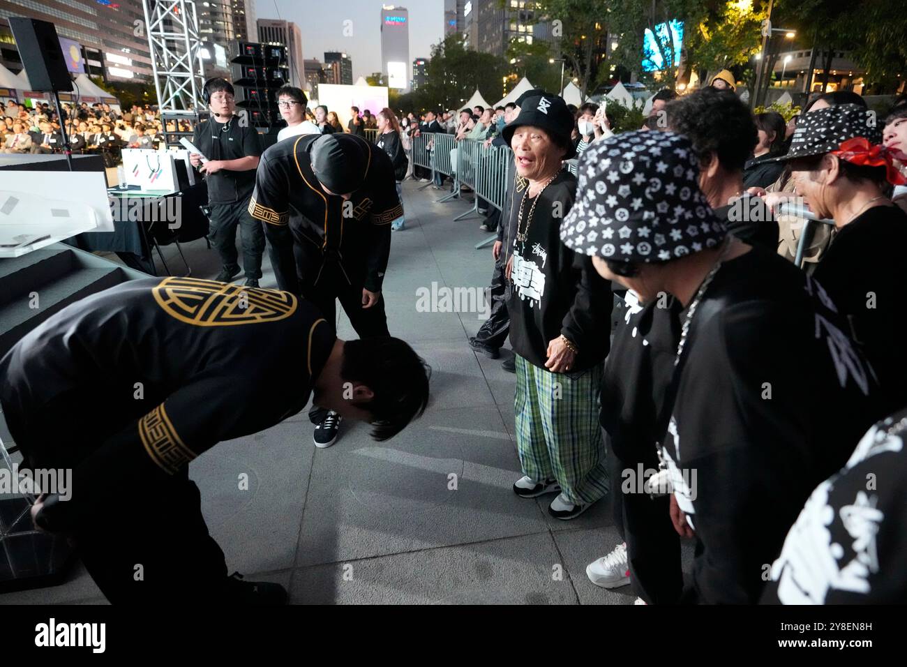 Young rappers bow in respect to members of Suni and the Seven ...