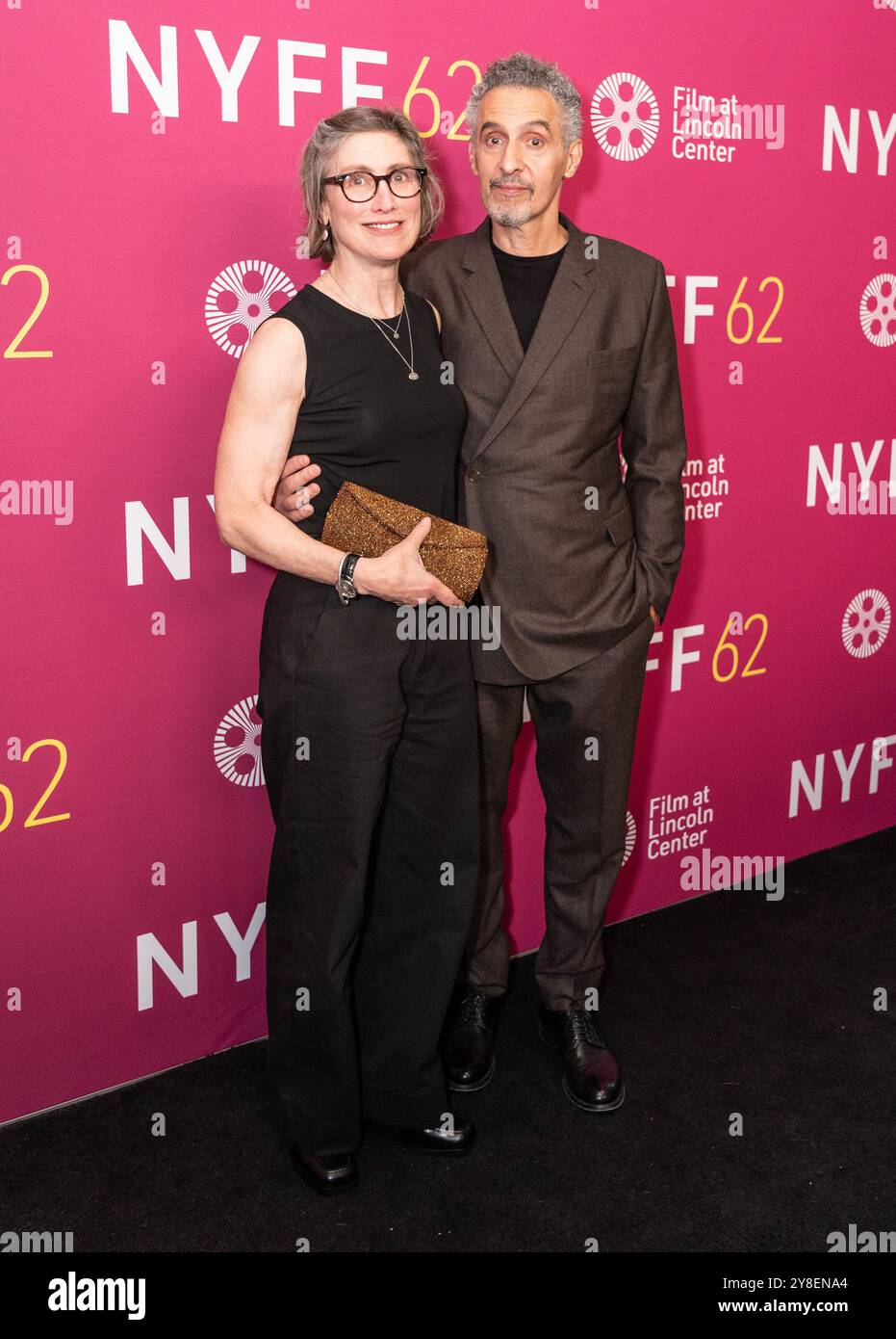 New York, USA. 04th Oct, 2024. Katherine Borowitz and John Turturro ...