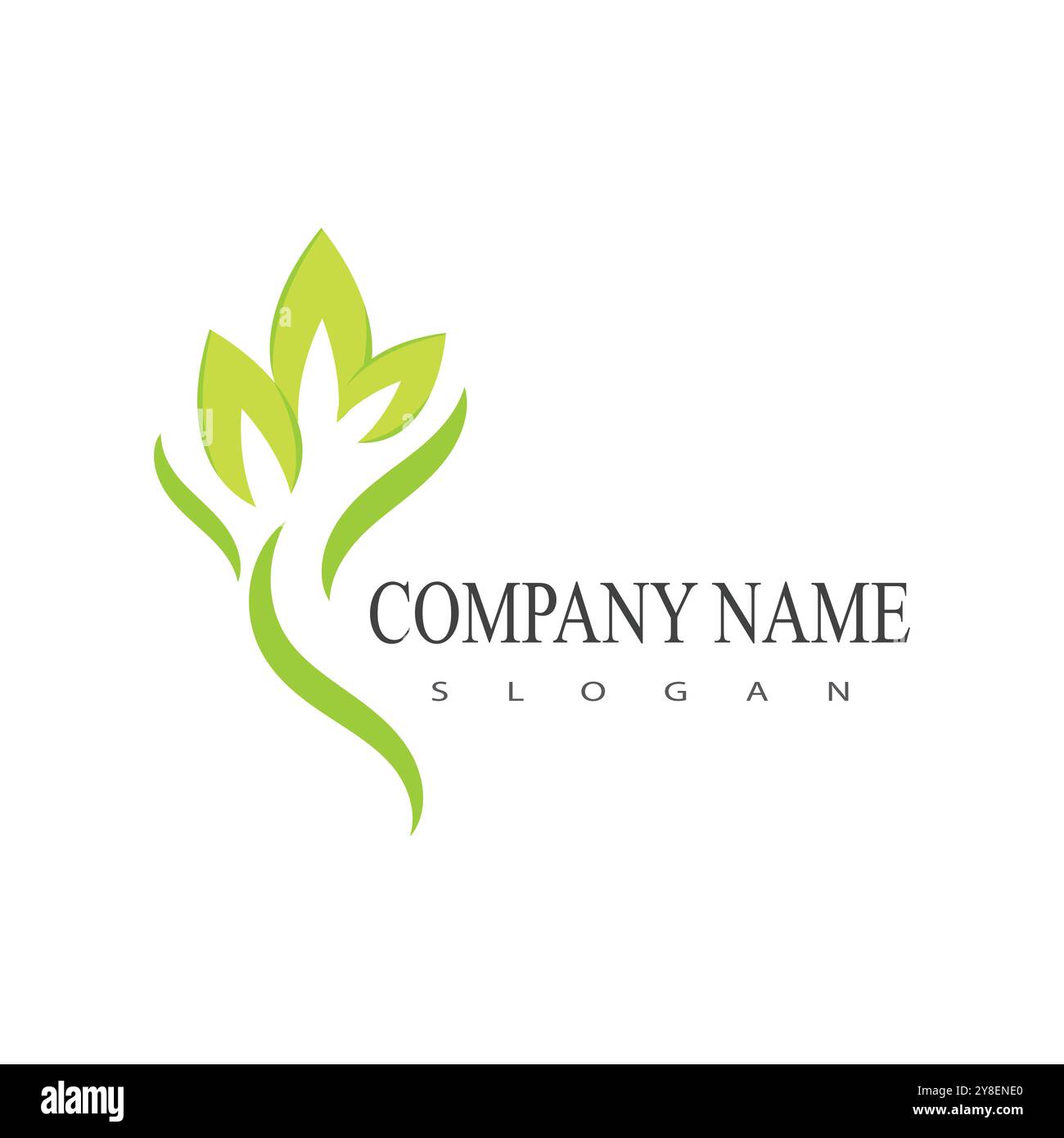 Leaf logo vector template element symbol design Stock Vector Image ...