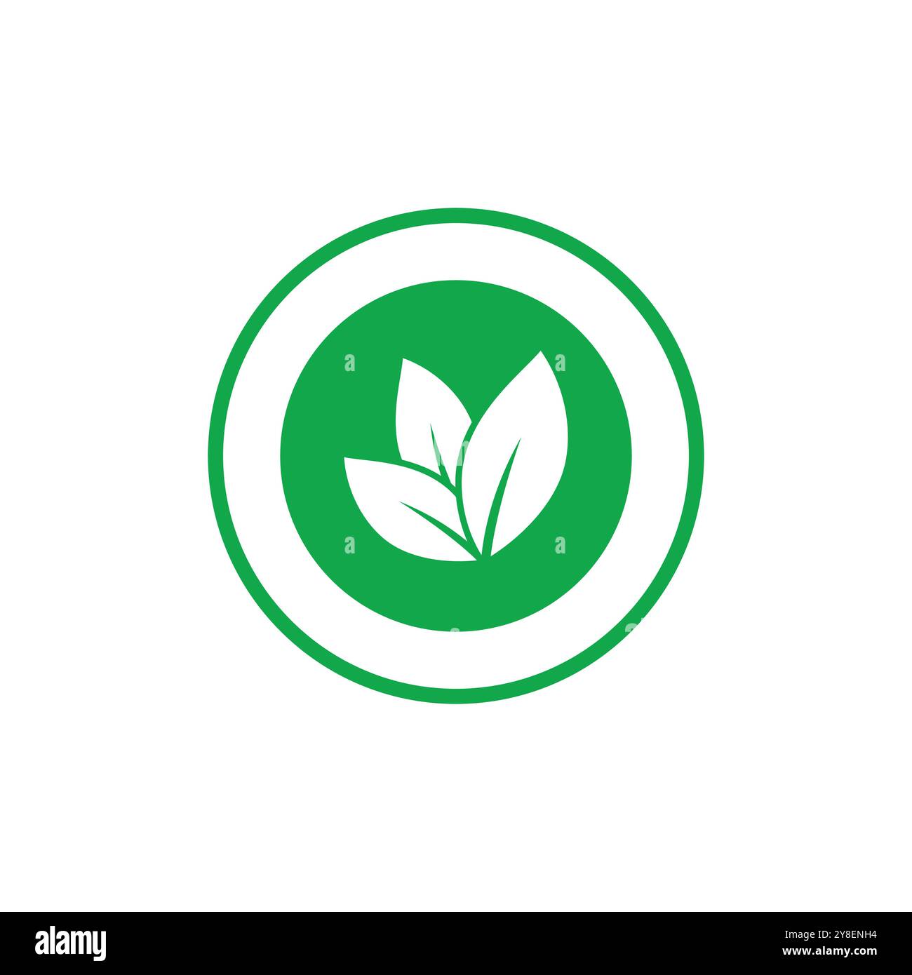 Vegan logo vector template symbol design Stock Vector Image & Art - Alamy