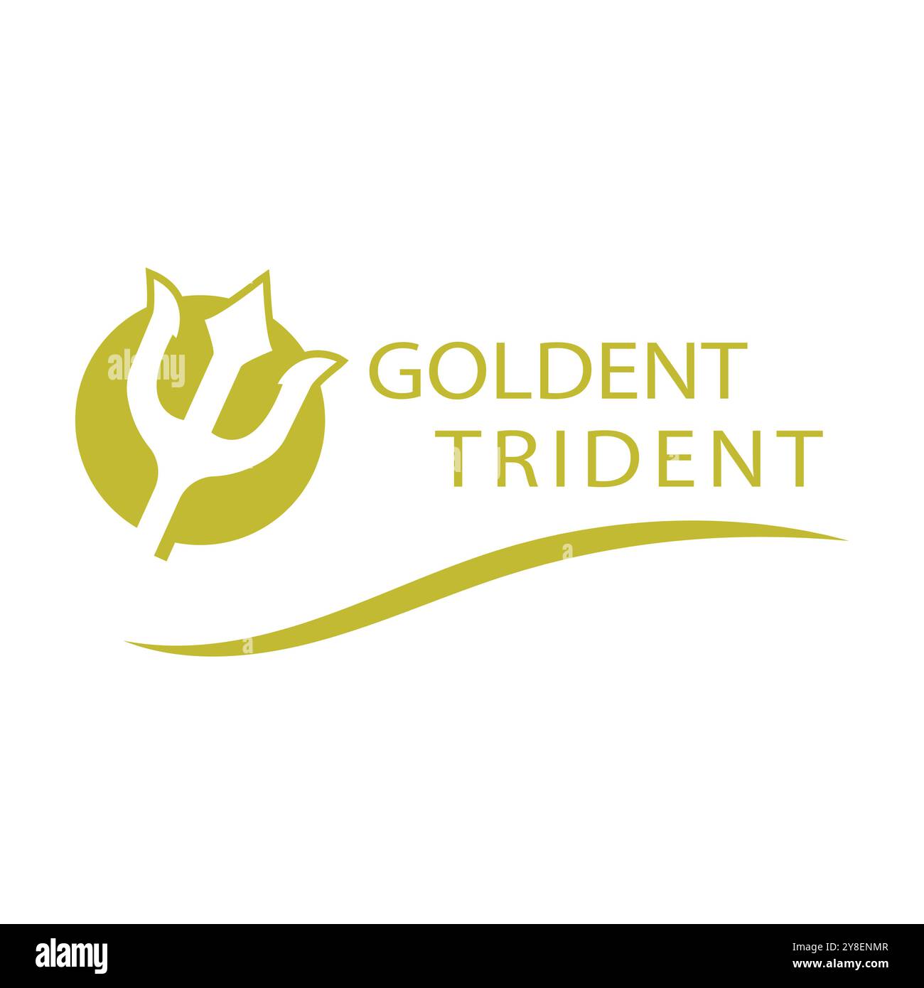 Trident logo vector template symbol element design Stock Vector Image ...