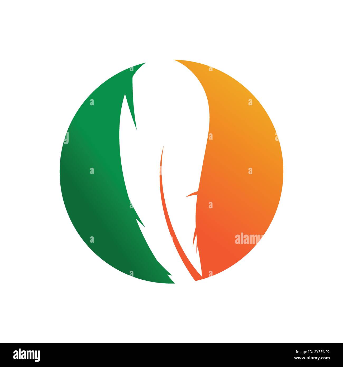 feather logo vector template and symbol design Stock Vector Image & Art ...