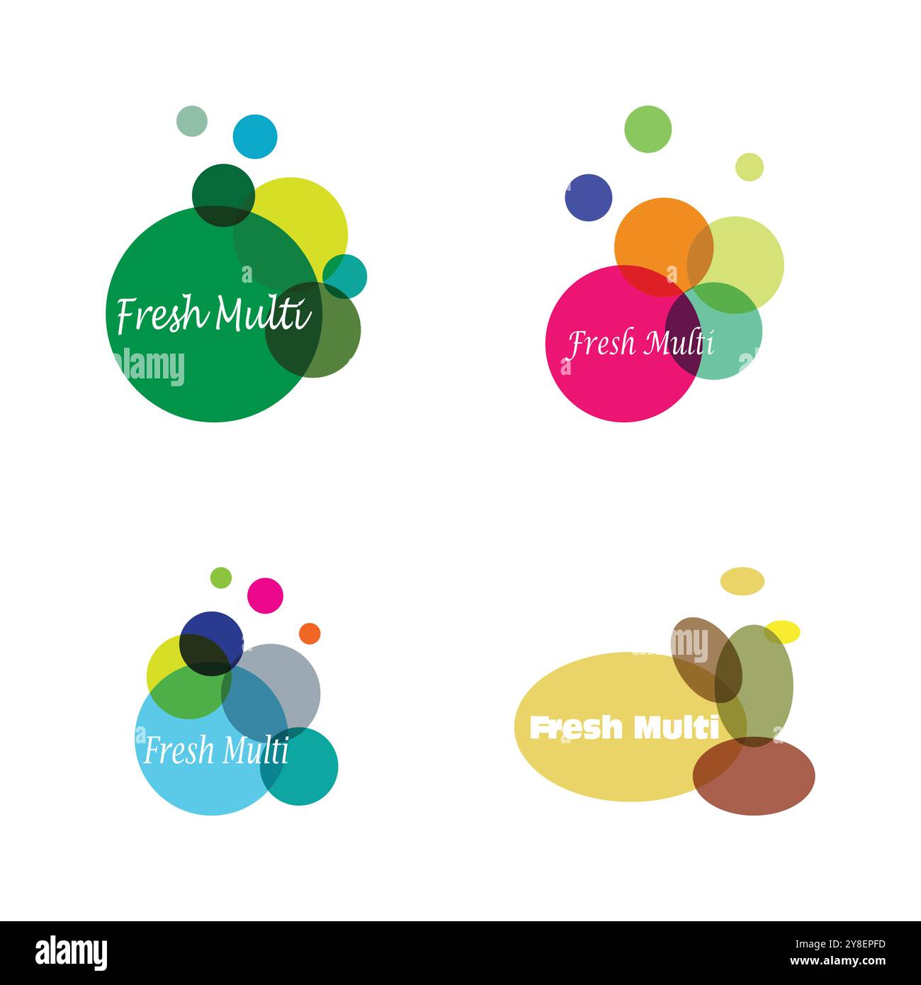 Fresh logo icon and symbol vector flat design template Stock Vector ...