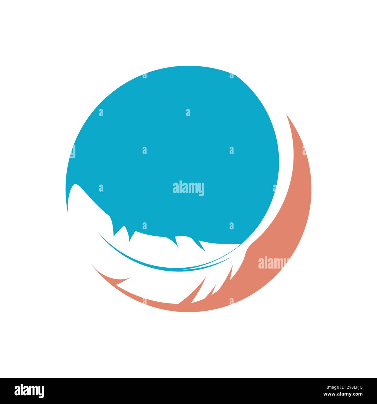feather logo vector template and symbol design Stock Vector Image & Art ...