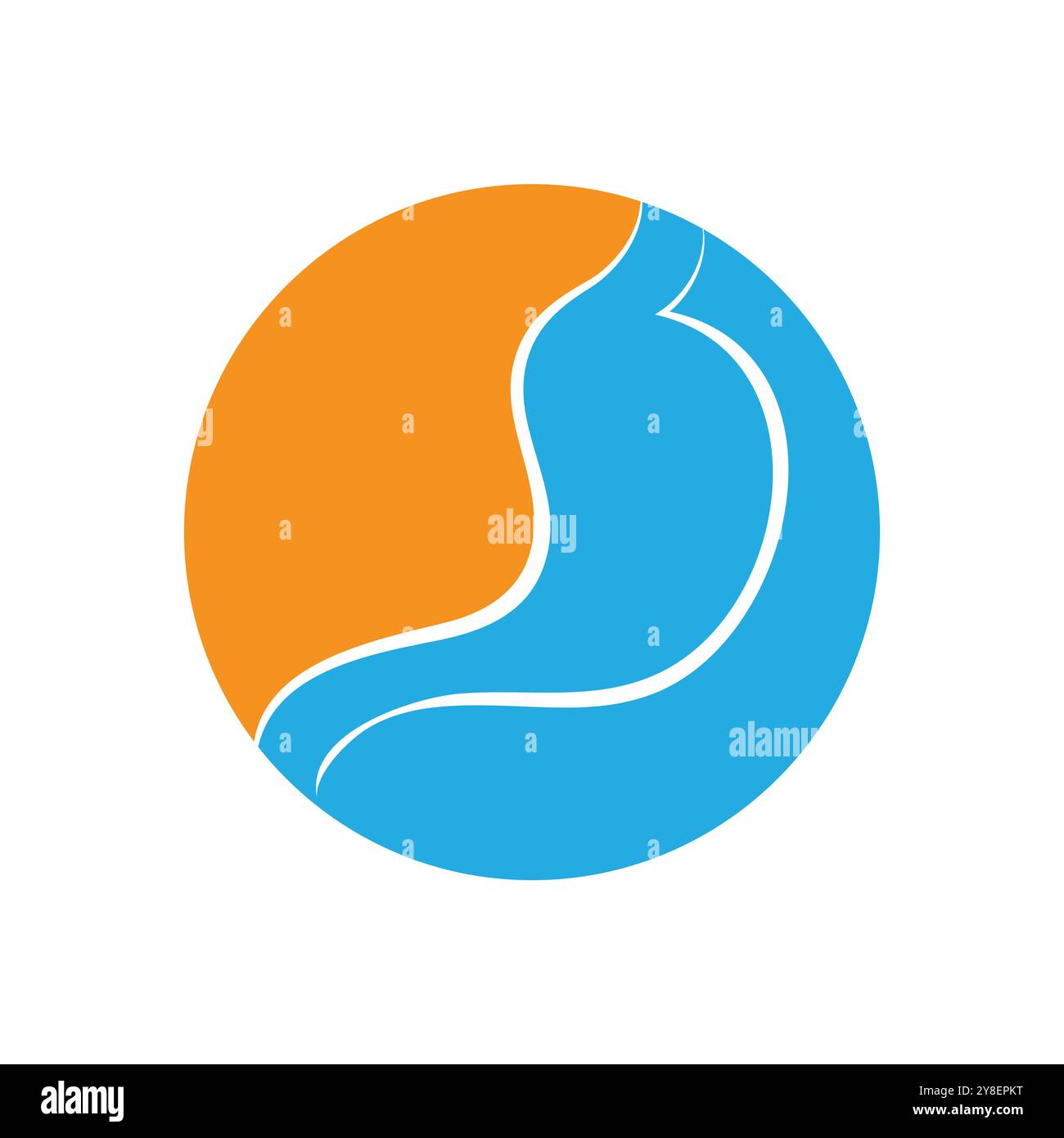 Stomach logo icon illustration vector flat and symbol design Stock ...