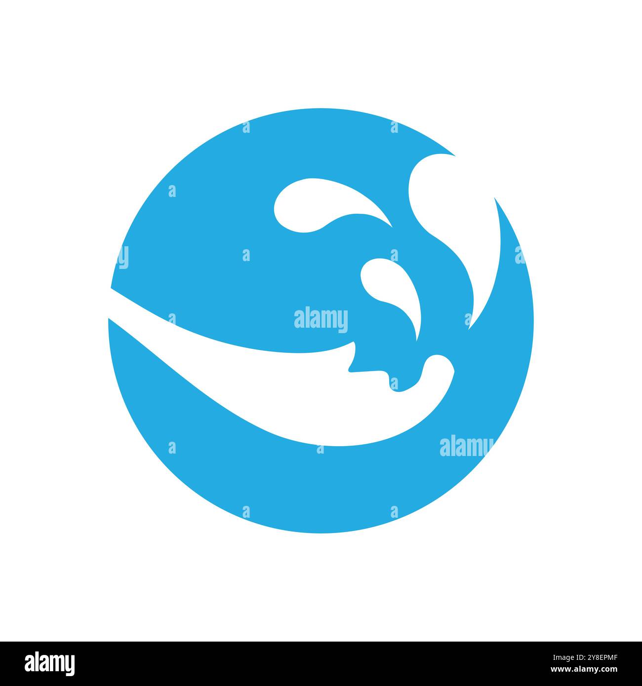 Water wave Logo vector and symbol Template Stock Vector Image & Art - Alamy