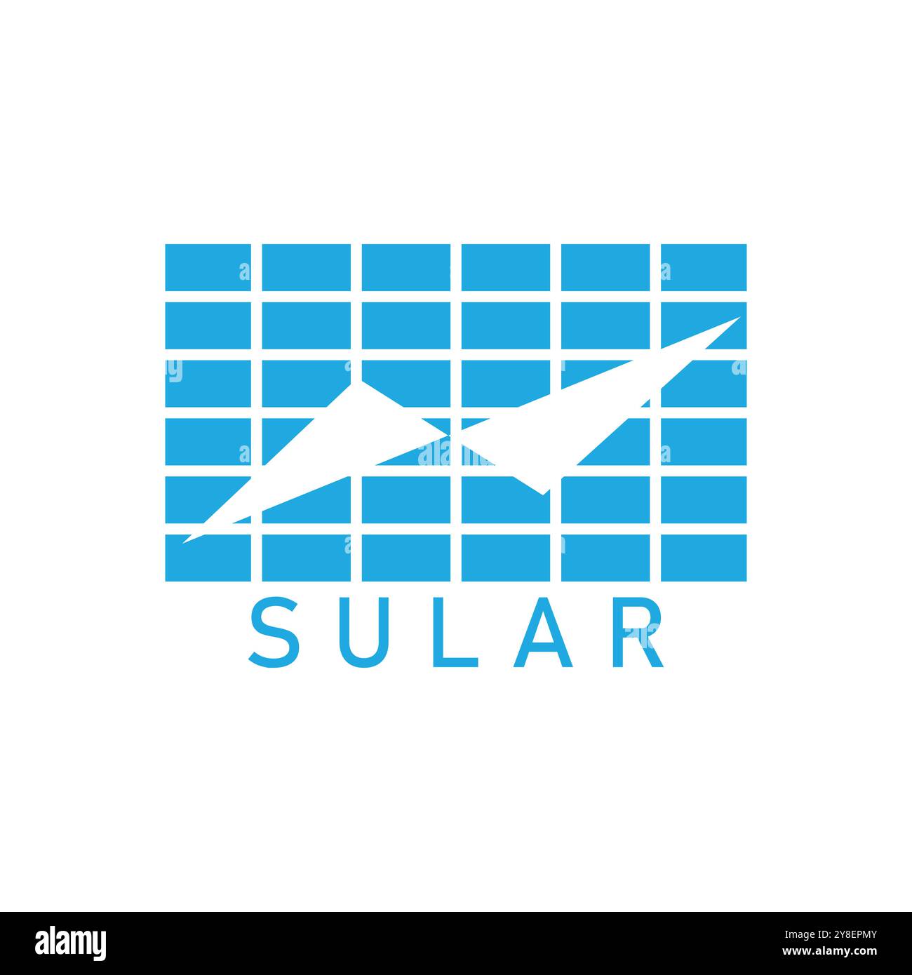 Solar panel logo vector flat and symbol design Stock Vector Image & Art ...