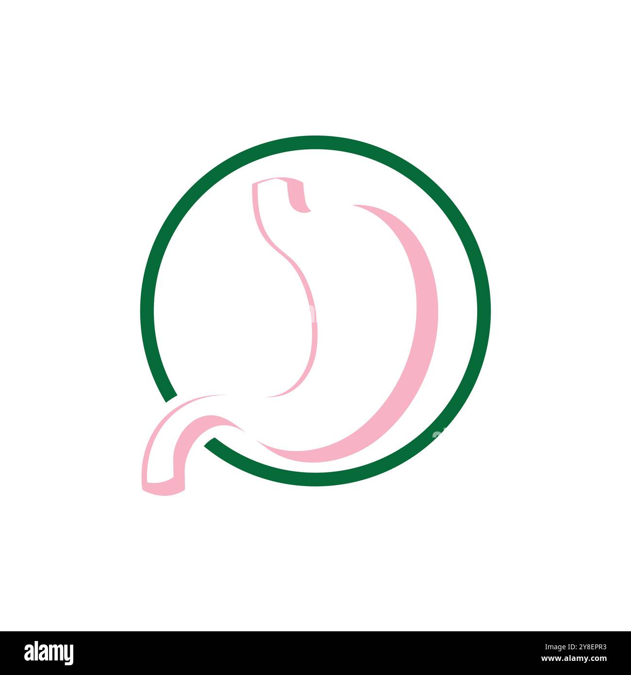Stomach logo icon illustration vector flat and symbol design Stock ...