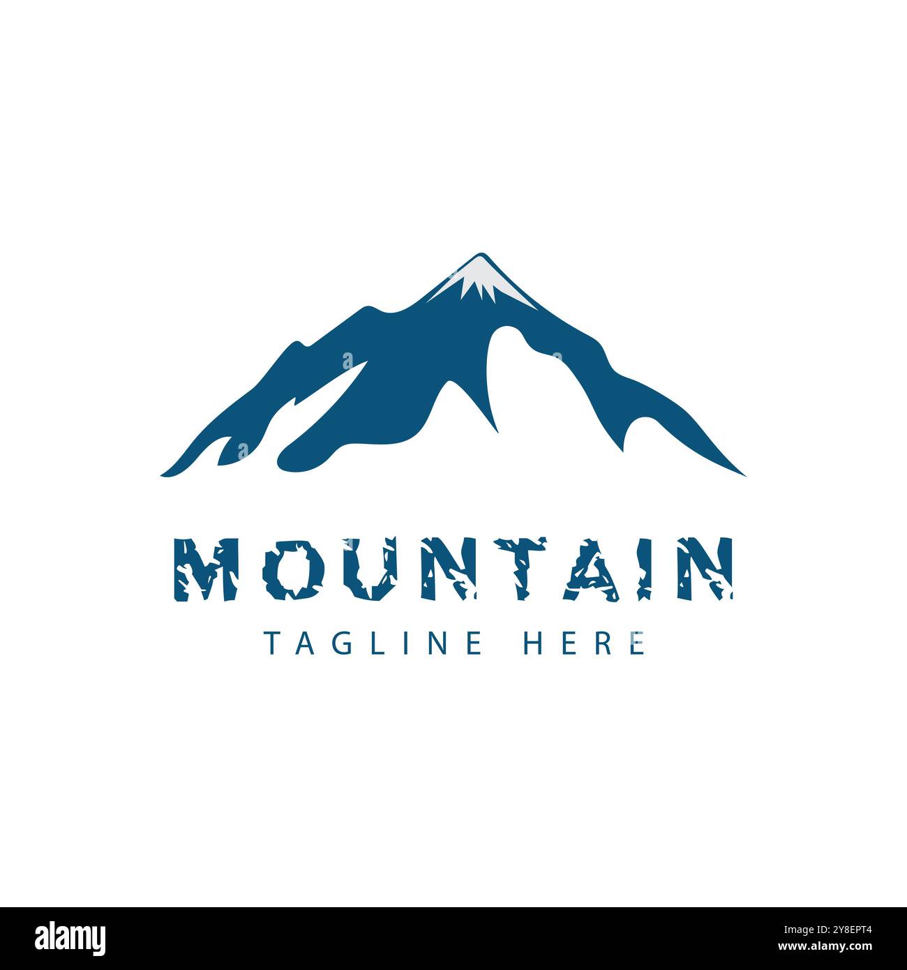 Mountain illustration logo vector and symbol design Stock Vector Image ...