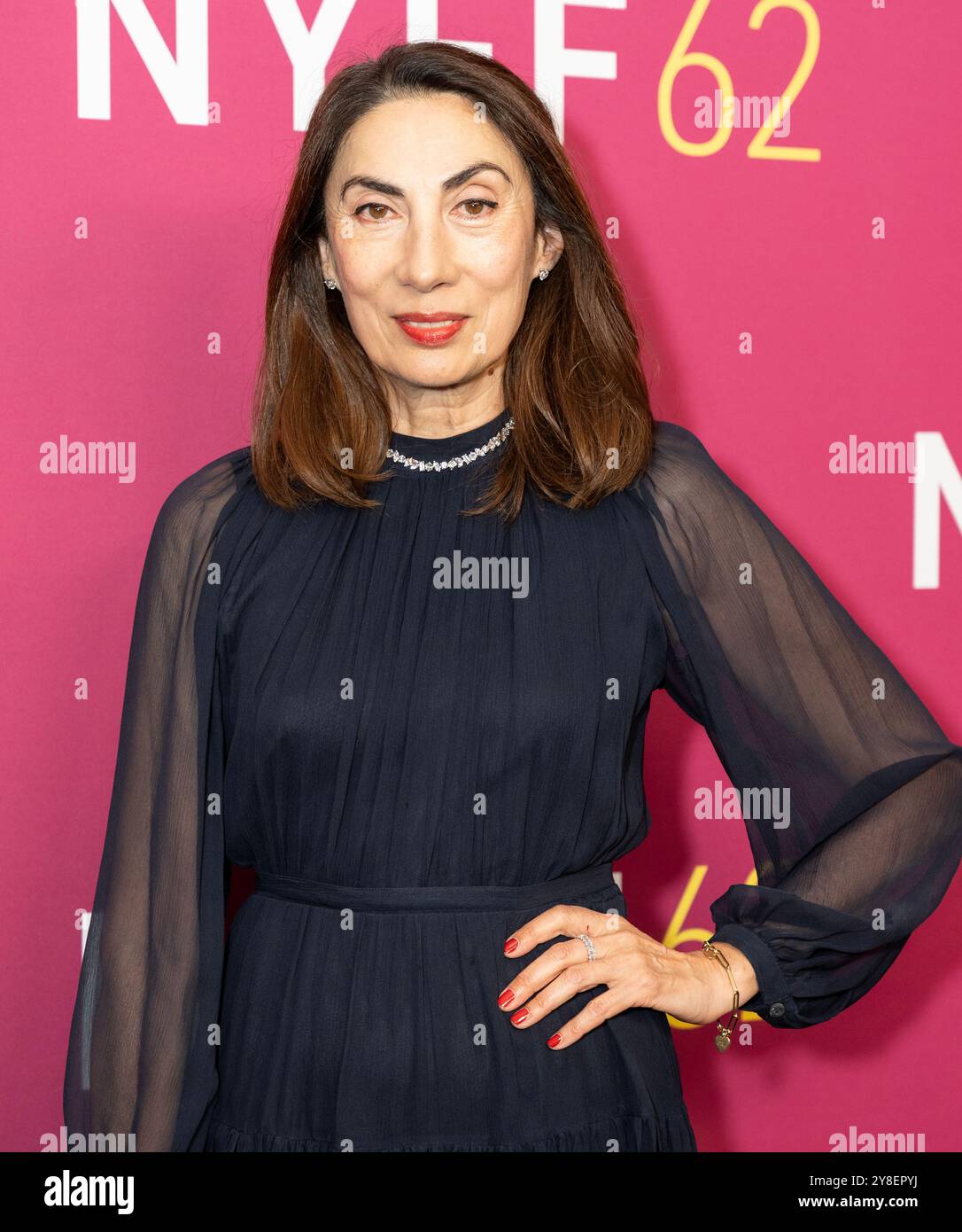 New York, NY, USA, 4 October, 2024: Anh Duong wearing dress by Phillip ...