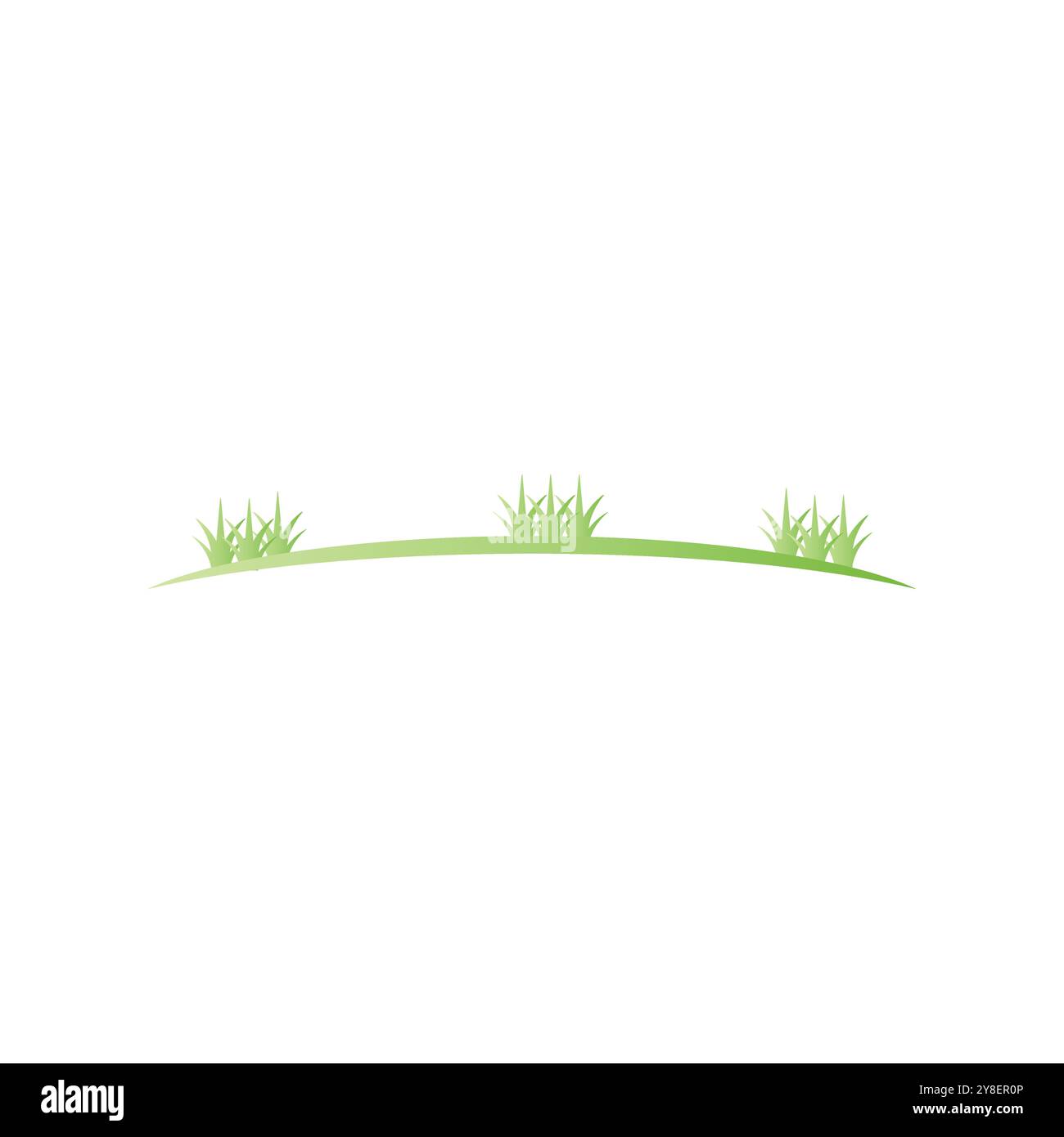 Grass grassland green natural vector logos vector business element and ...