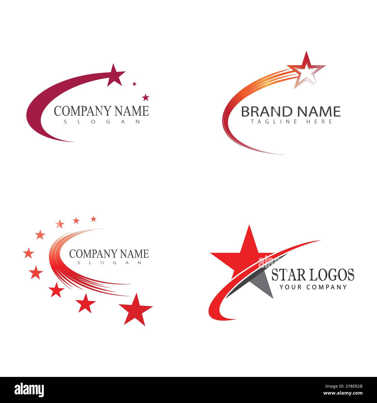 Star Logo illustration vector and symbol design Stock Vector Image ...