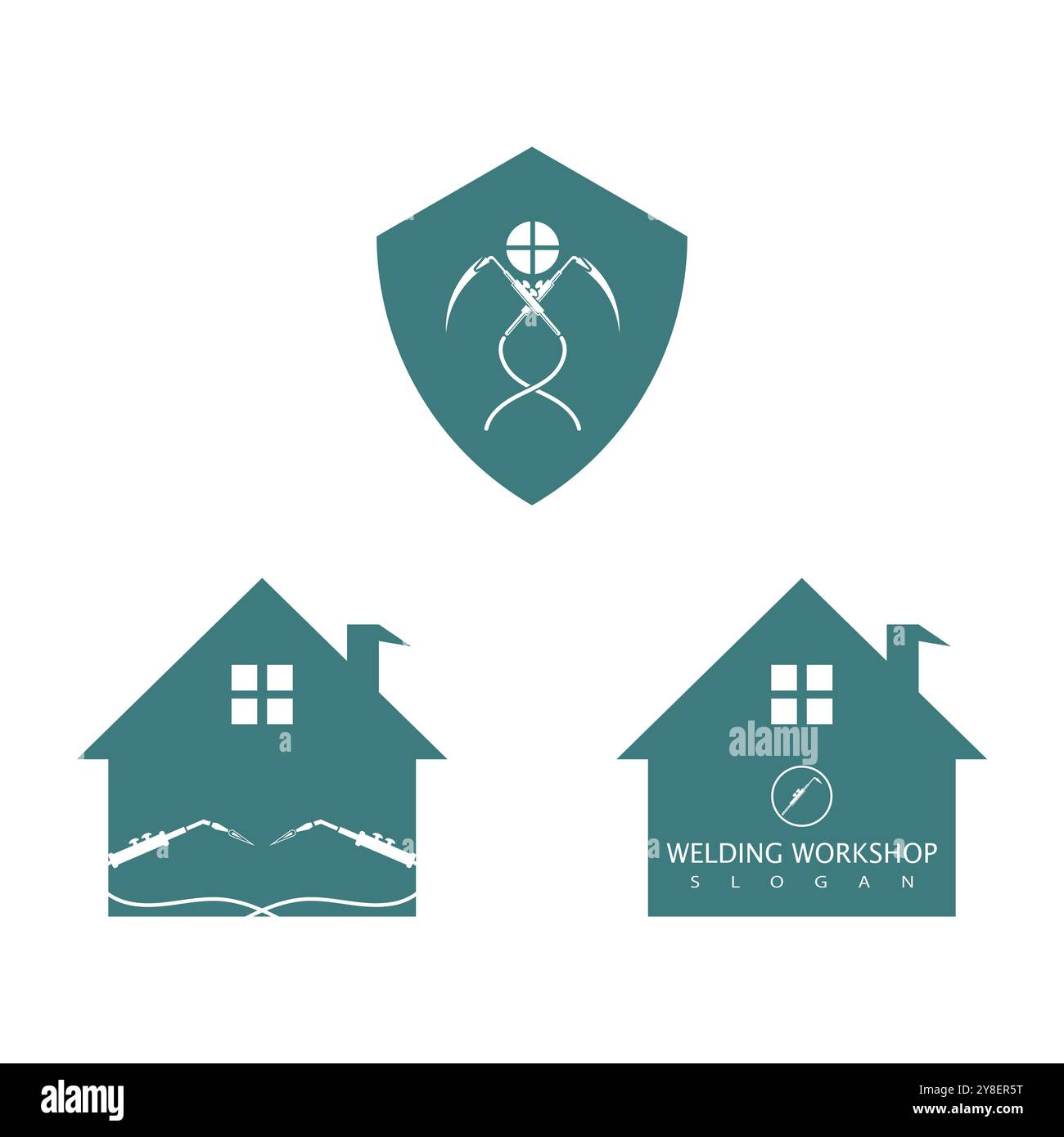 Welding Tool Vector Icon Design Illustration Stock Vector Image & Art ...