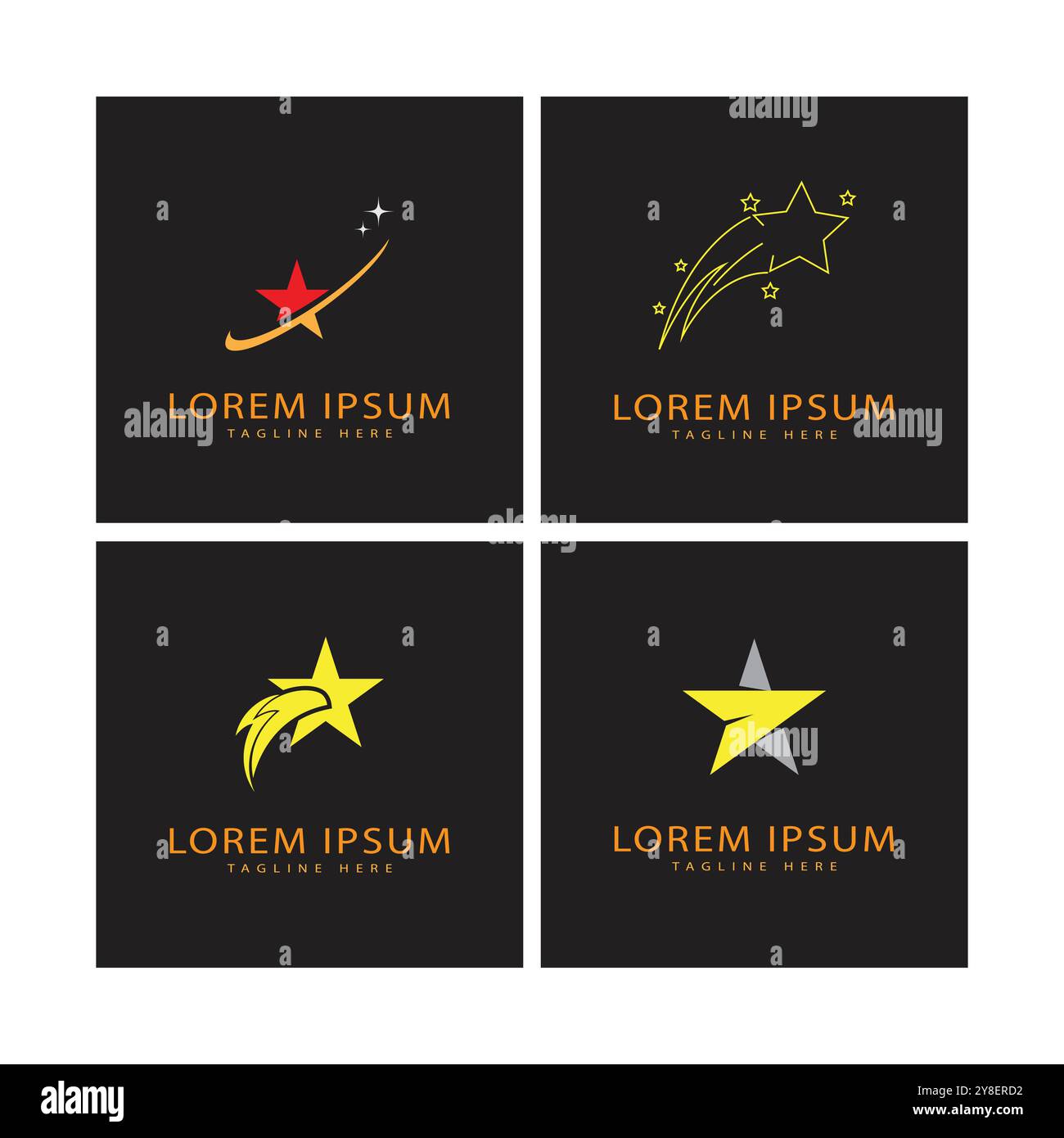 Star Logo illustration vector and symbol design Stock Vector Image ...