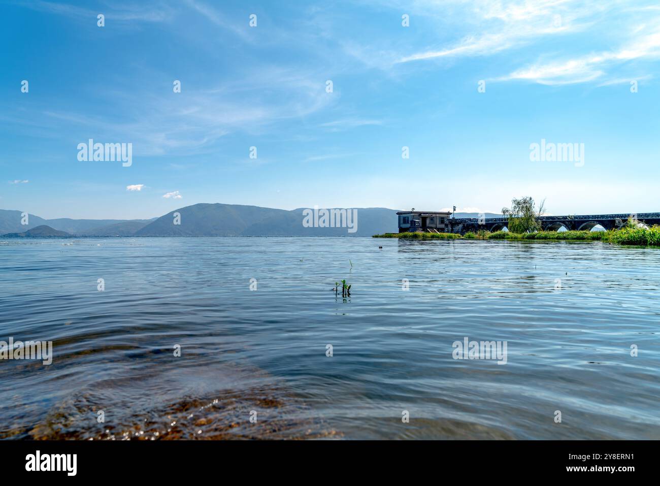 Landscape of Erhai Lake, located in Dali, Yunnan, China Stock Photo - Alamy
