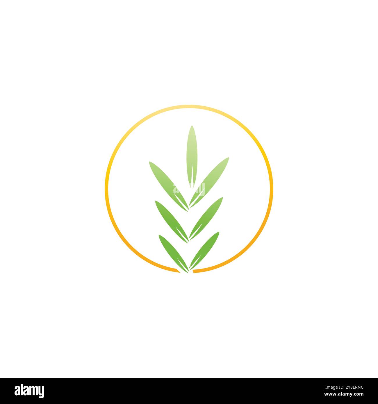 Rosemary logo vector illustration template business element and symbol ...
