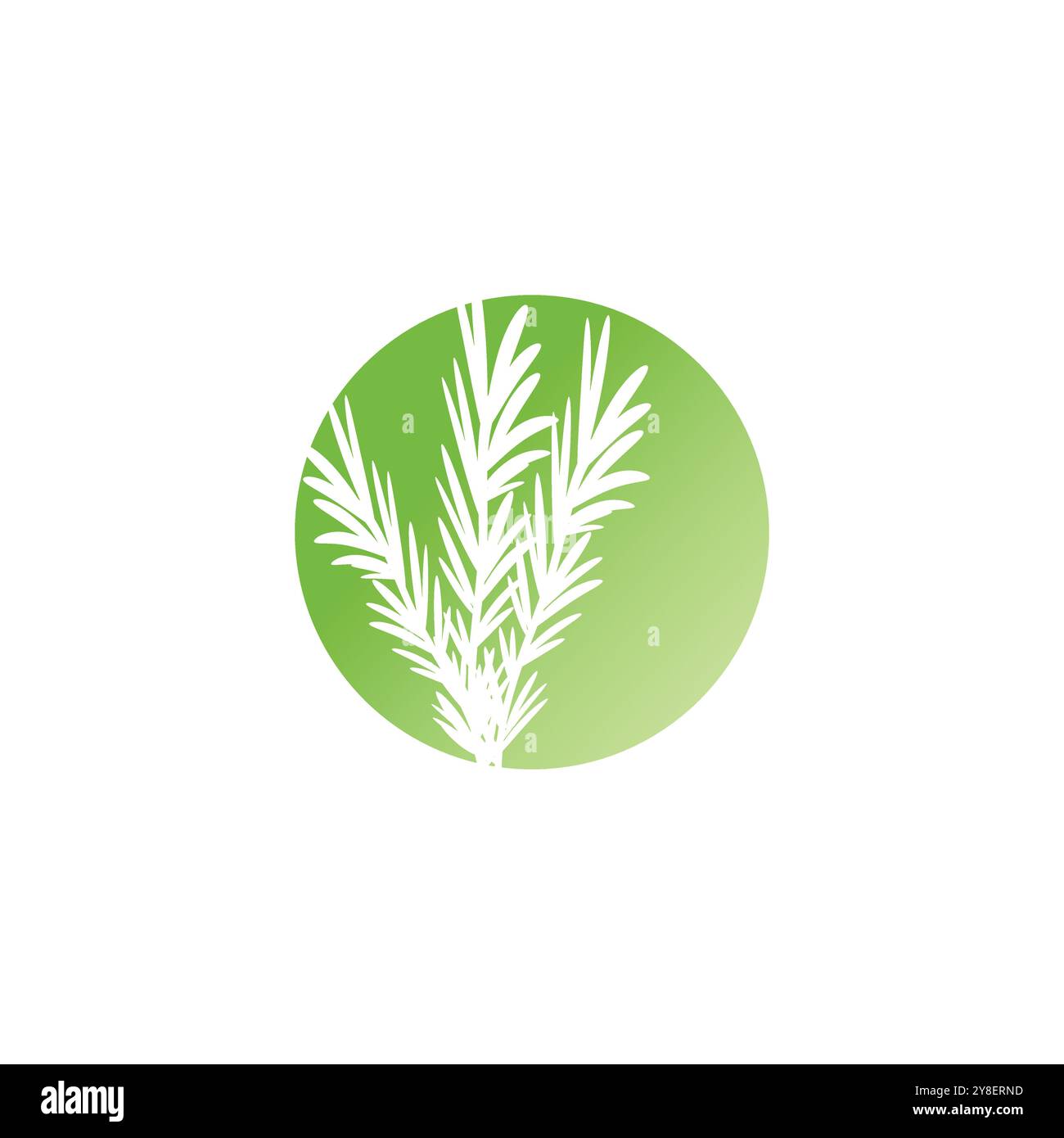Rosemary logo vector illustration template business element and symbol ...
