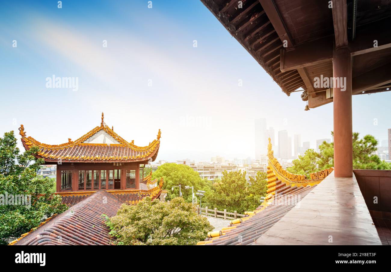 Tianxin Pavilion is an old Chinese pavilion located on the ancient city ...