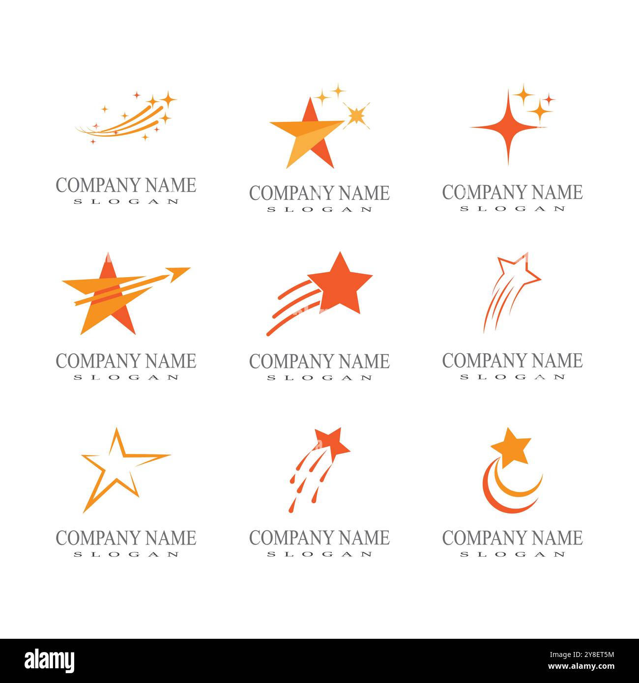 Star Logo illustration vector and symbol design Stock Vector Image ...
