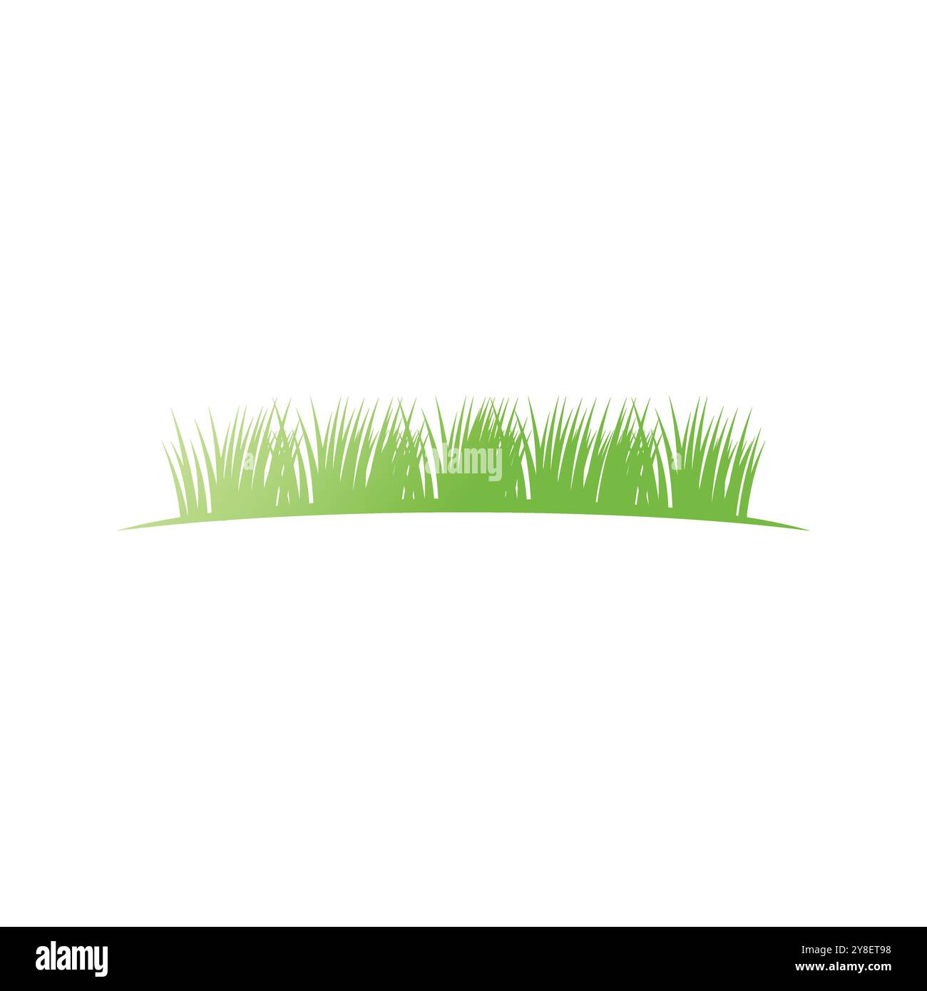 Grass grassland green natural vector logos vector business element and ...