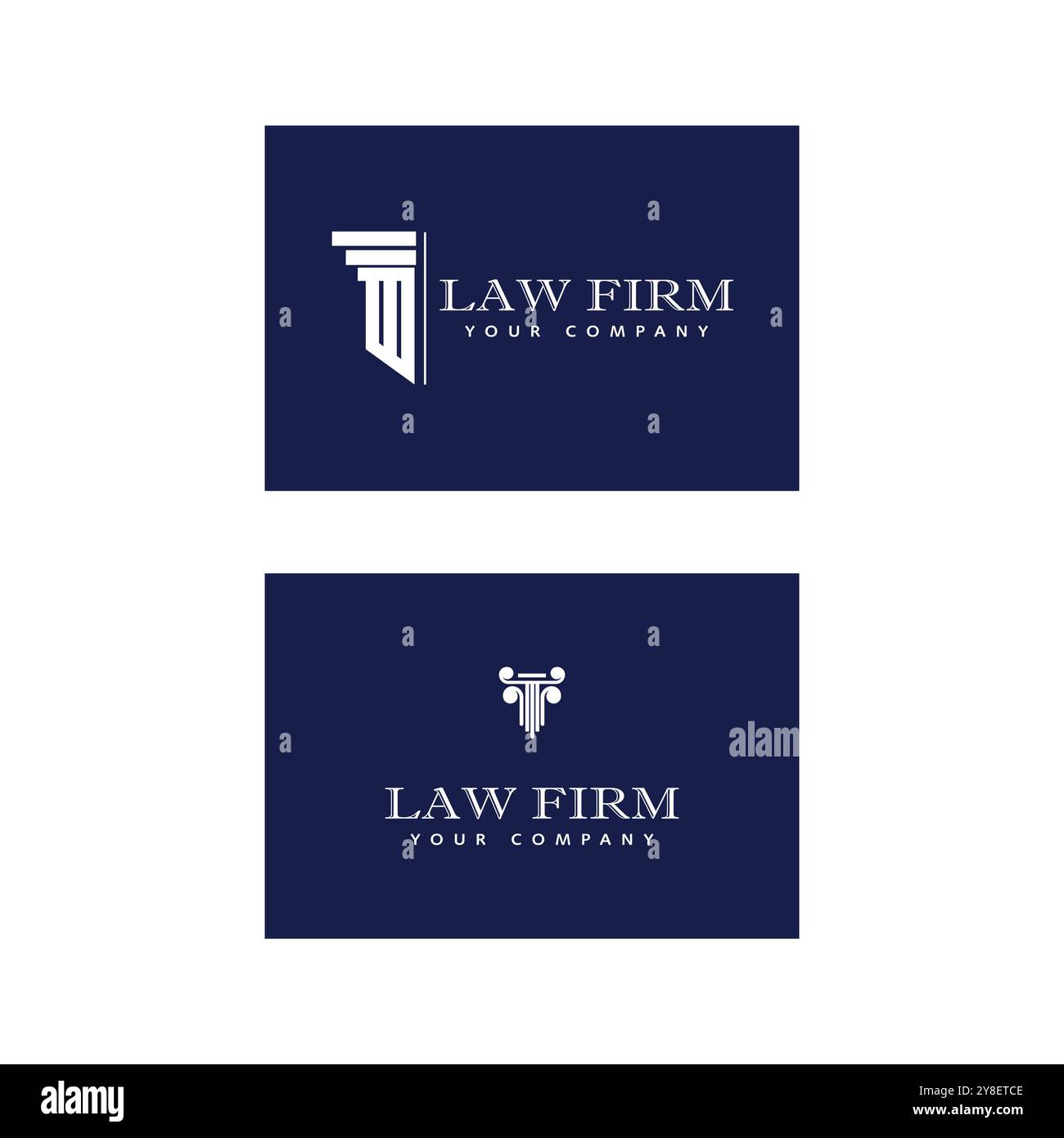 Column Logo vector symbol Template Stock Vector Image & Art - Alamy